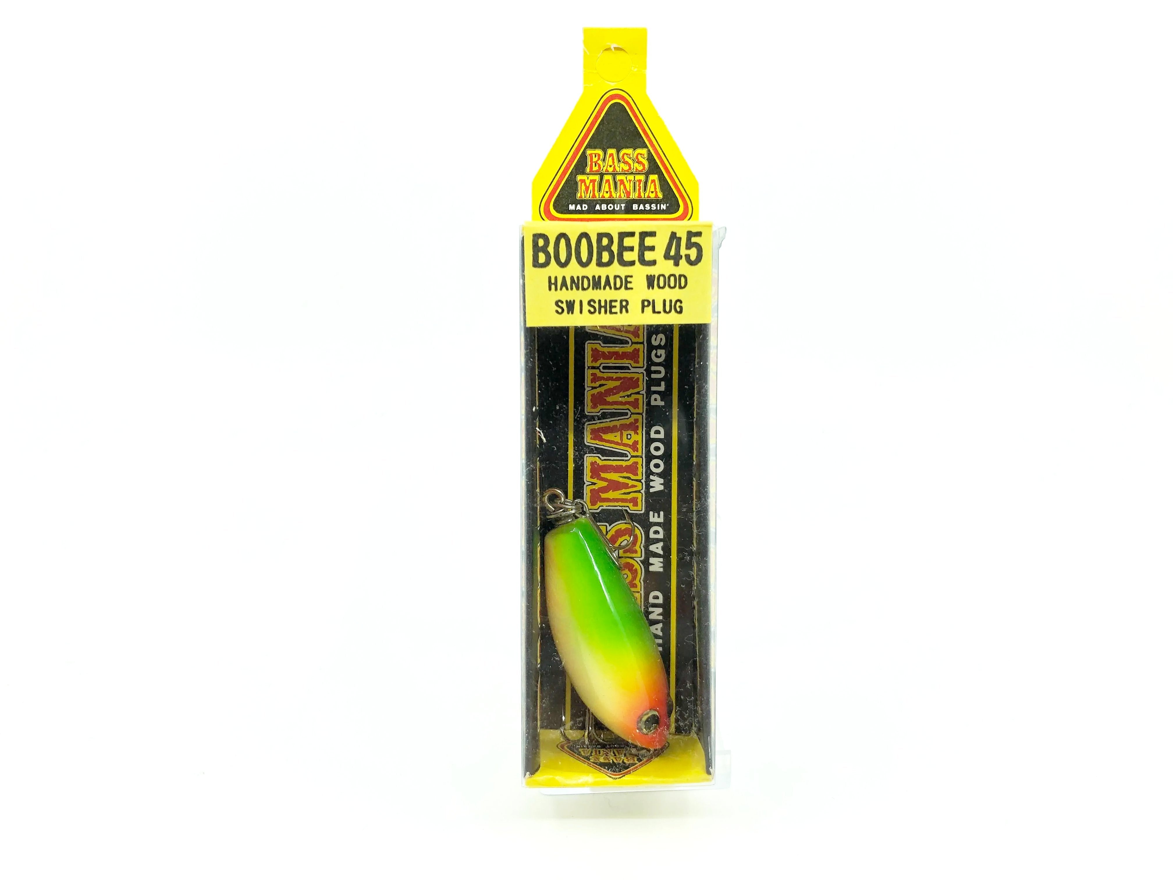 Tiemco Bass Mania Boobee 45 Wooden Topwater Bait Color 3 Parrot – My ...