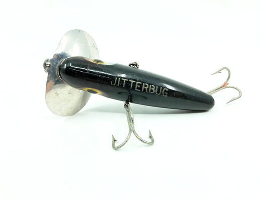 Arbogast 3-Hook Musky Jitterbug Black Color – My Bait Shop, LLC
