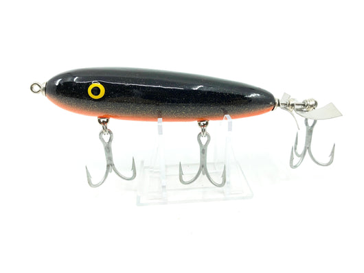 Luhr-Jensen Peacock Bass Lure Black Sparkle Orange Belly Color – My ...