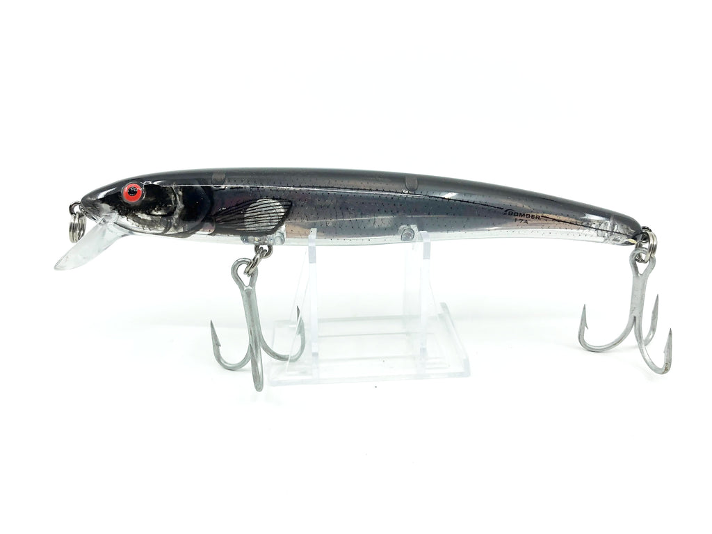 Bomber Magnum Long A - 17A Clear Black Minnow Color – My Bait Shop, LLC