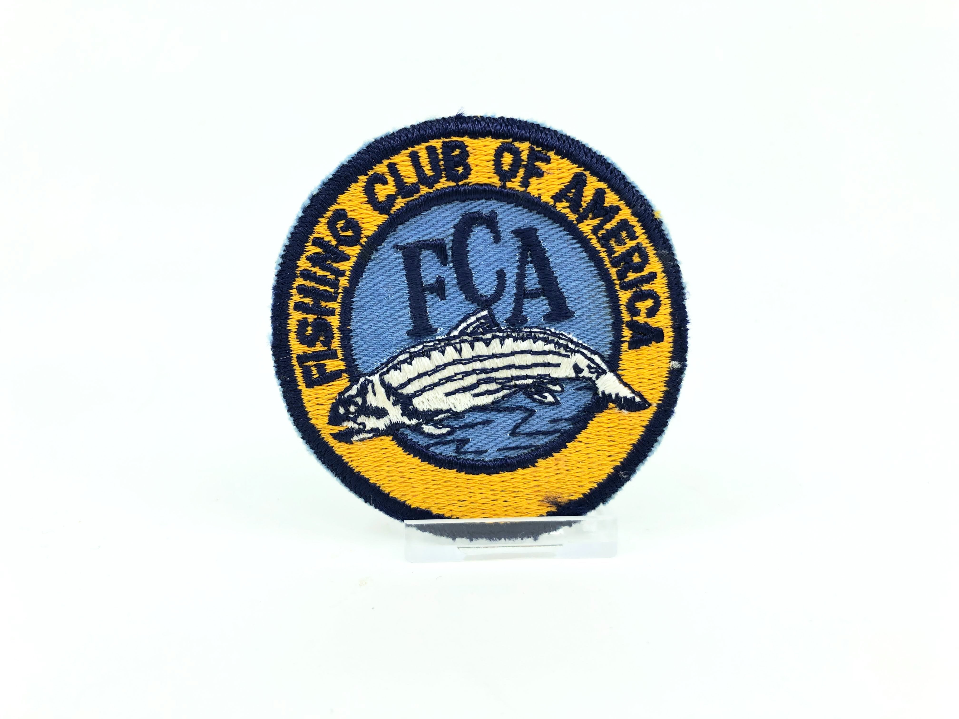 FCA Fishing Club of America Vintage Fishing Patch – My Bait Shop, LLC