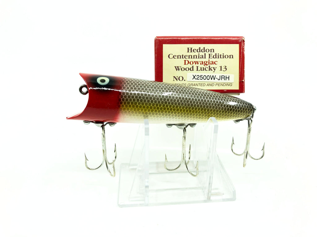 Heddon Centennial Edition Wood Lucky 13 New in Box NO. X2500W-JRH-Frog – My Bait Shop, LLC
