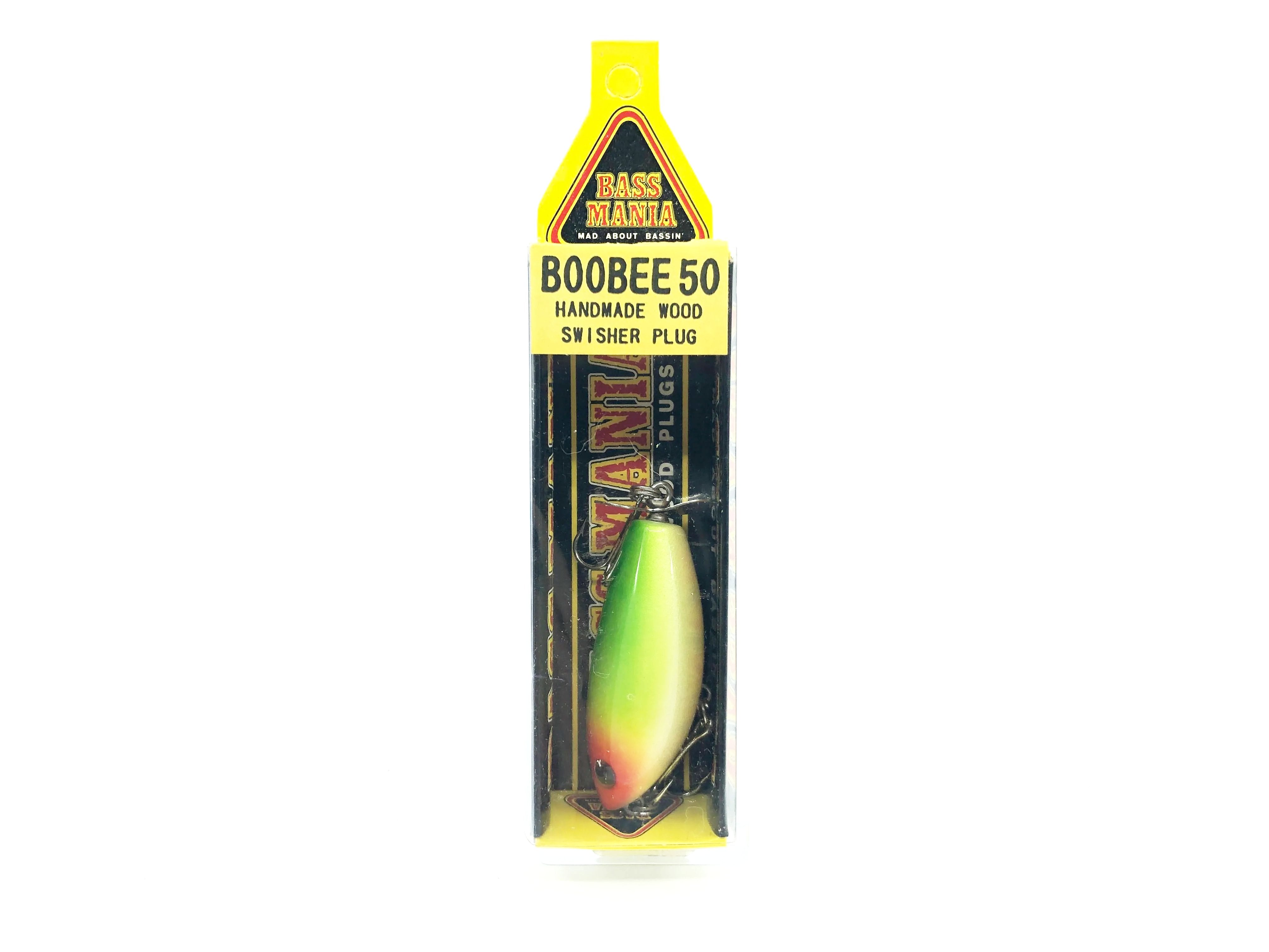 Tiemco Bass Mania Boobee 50 Wooden Topwater Bait Color 3 Parrot – My ...