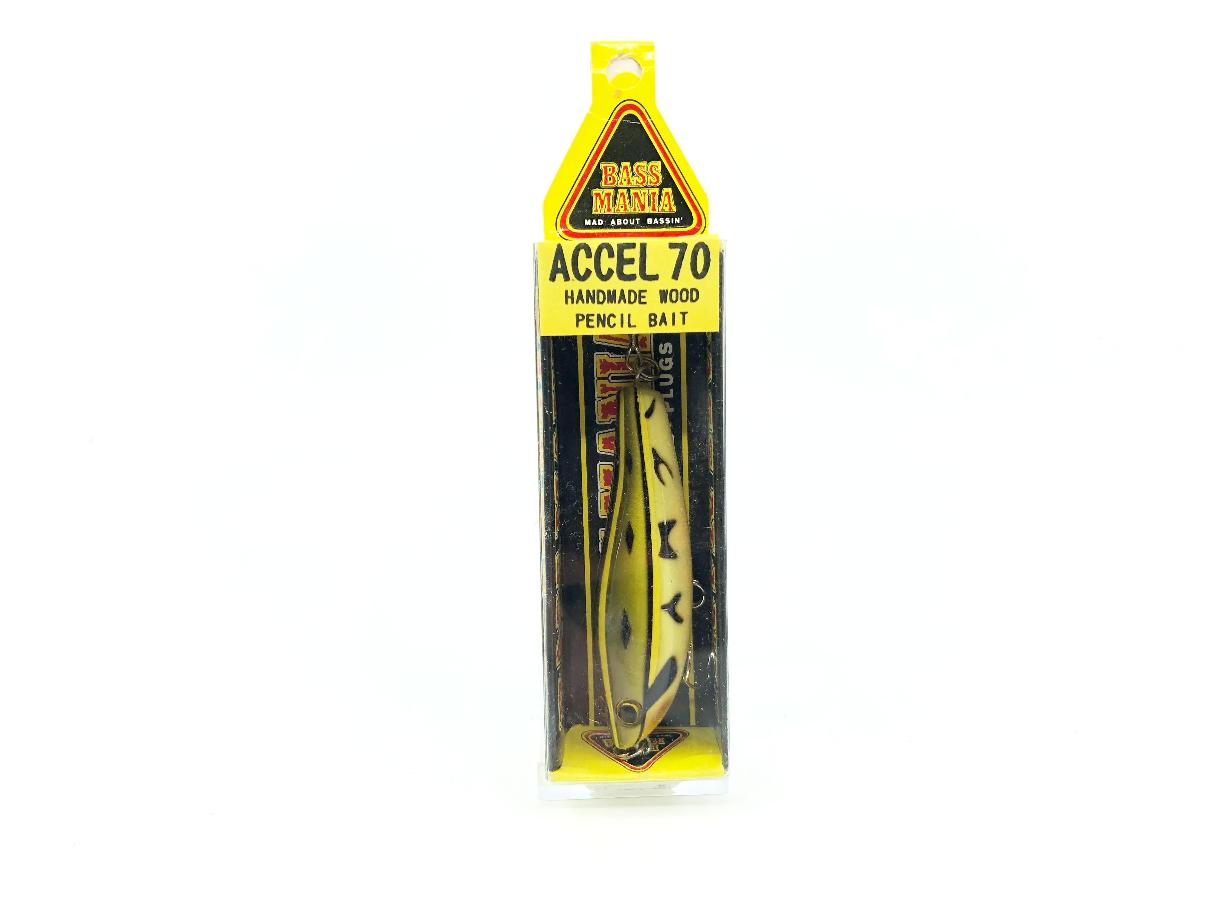Tiemco Bass Mania Accel 70 Wooden Pencil Bait Color 4 Frog – My Bait ...