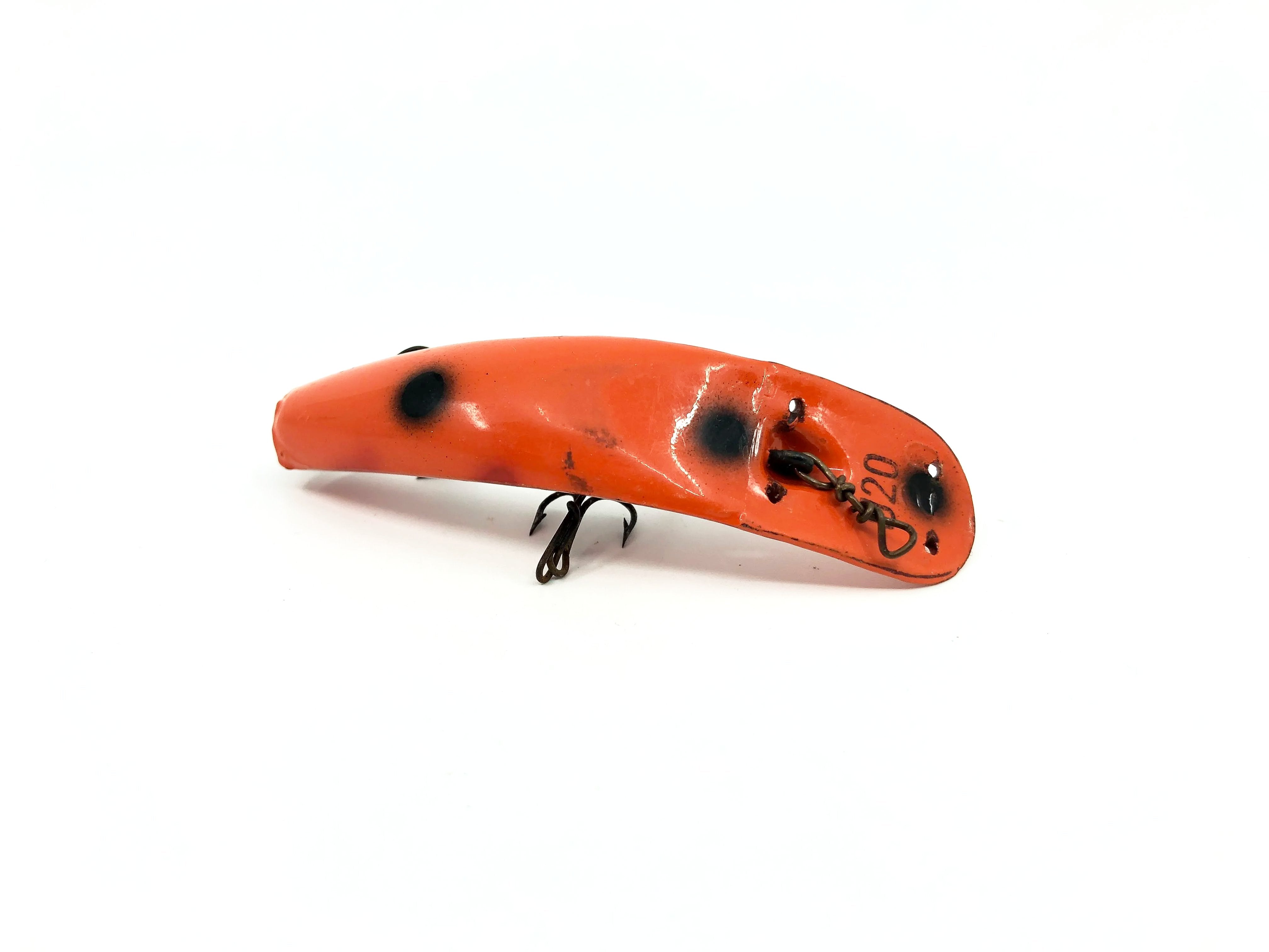 Helin Flatfish U20 Orange with Spots Color – My Bait Shop, LLC