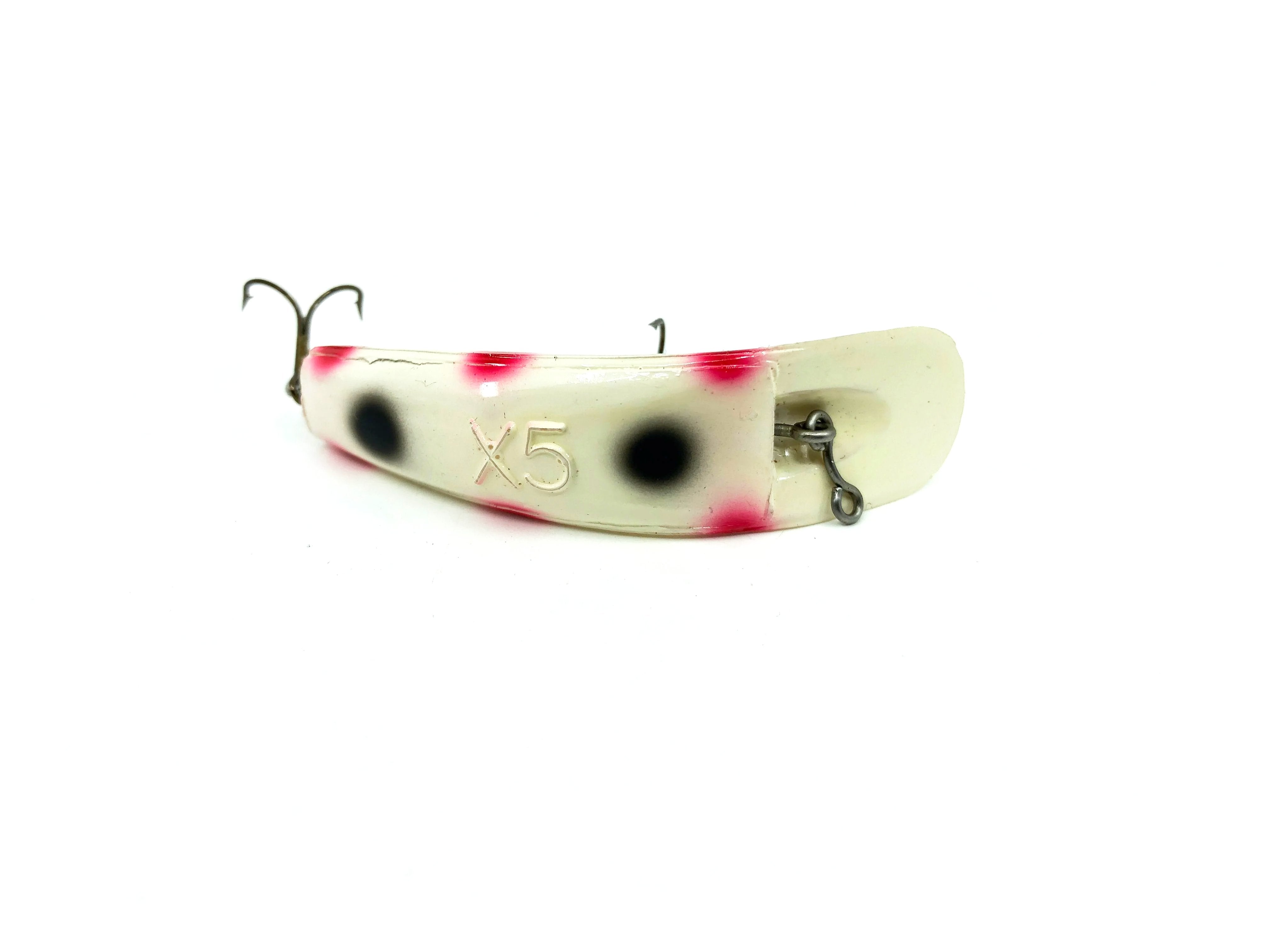 Helin Flatfish X5 White with Spots Color – My Bait Shop, LLC