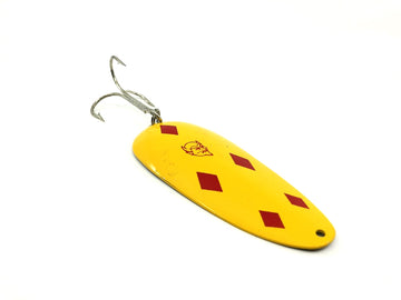 Eppinger Huskie Jr 700 Series Dardevle Yellow Diamonds Color – My Bait ...
