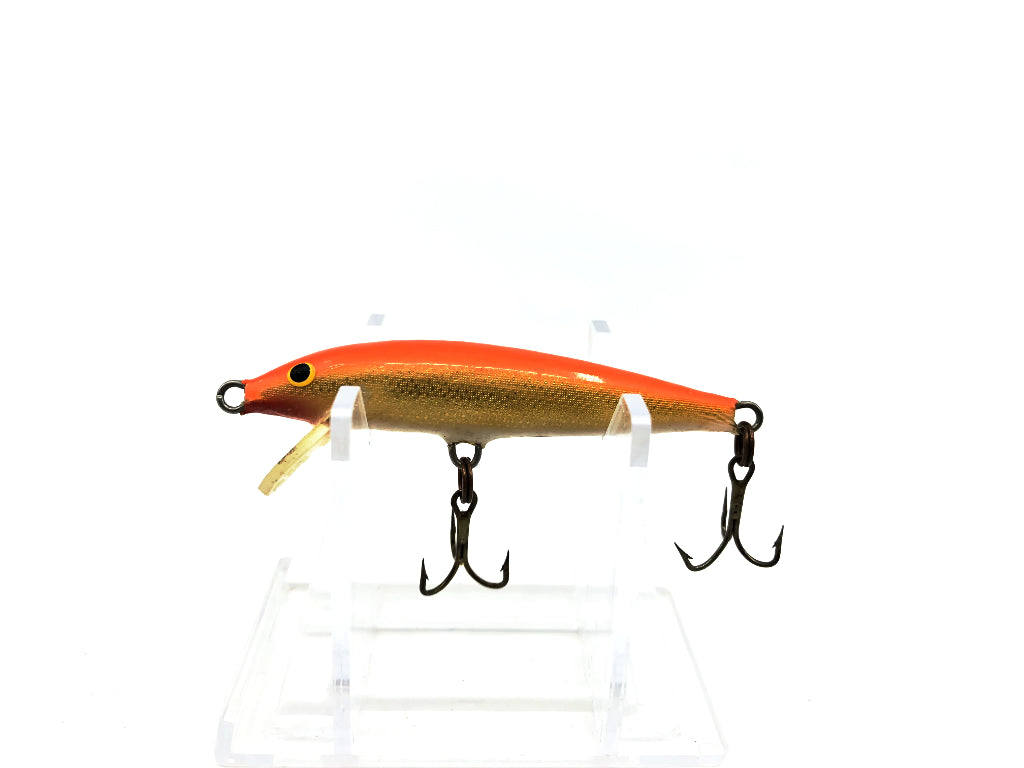 Rapala Floating Minnow F07 GFR Gold Fluorescent Red – My Bait Shop, LLC
