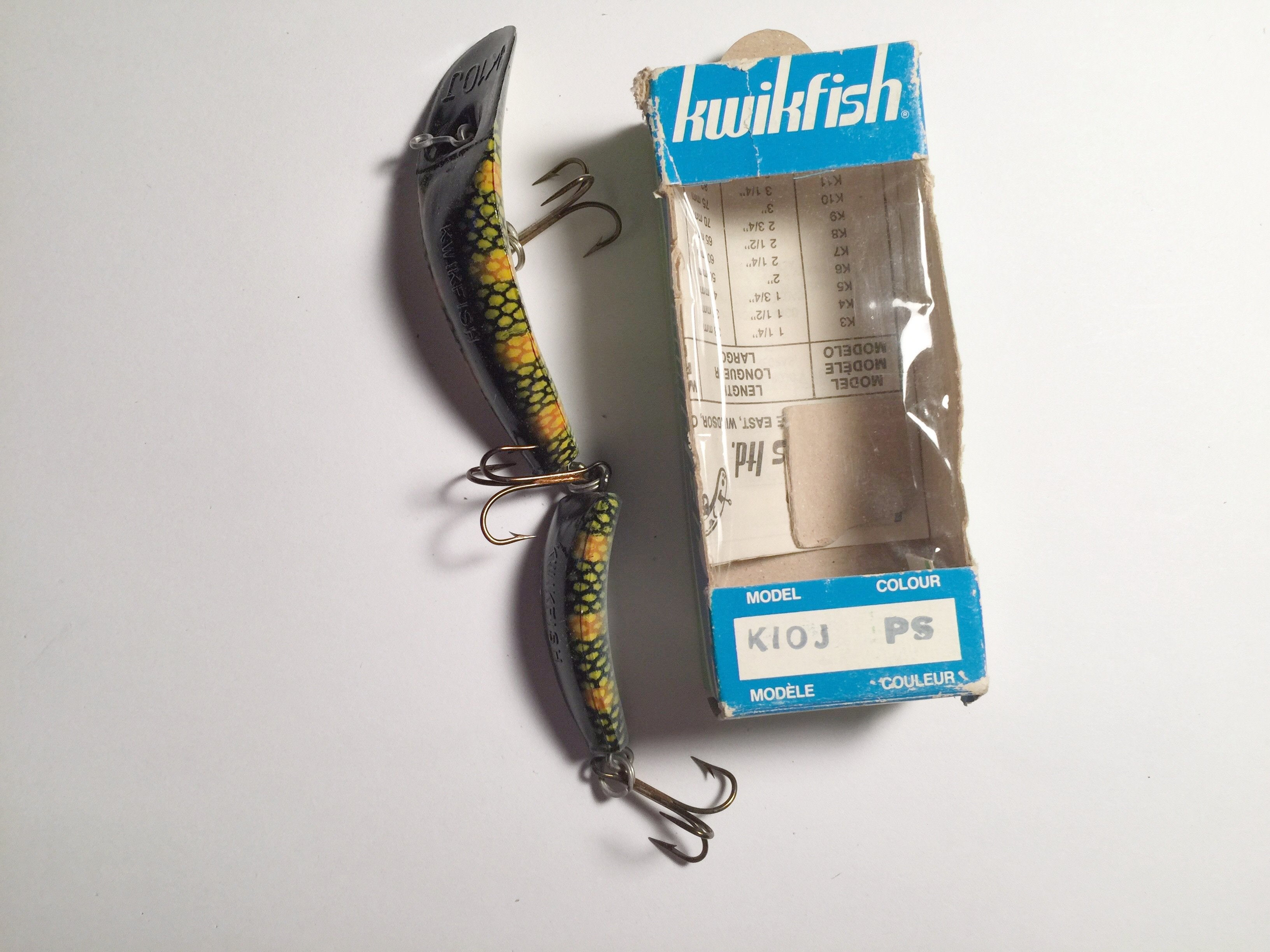 Vintage Kwikfish K10J PS Perch Scale Color Jointed – My Bait Shop, LLC