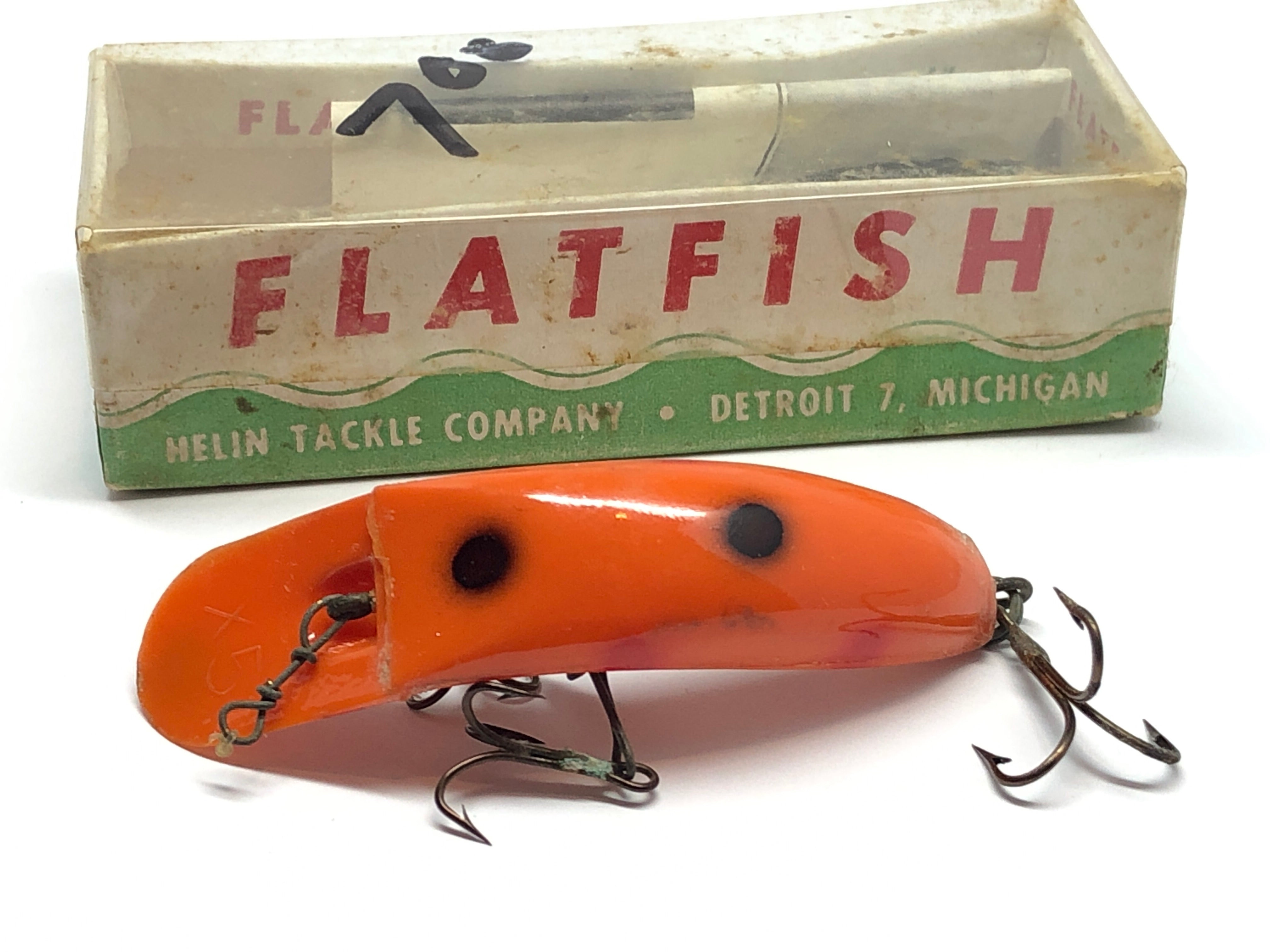 Helin Flatfish X5 O (Orange) with Box – My Bait Shop, LLC