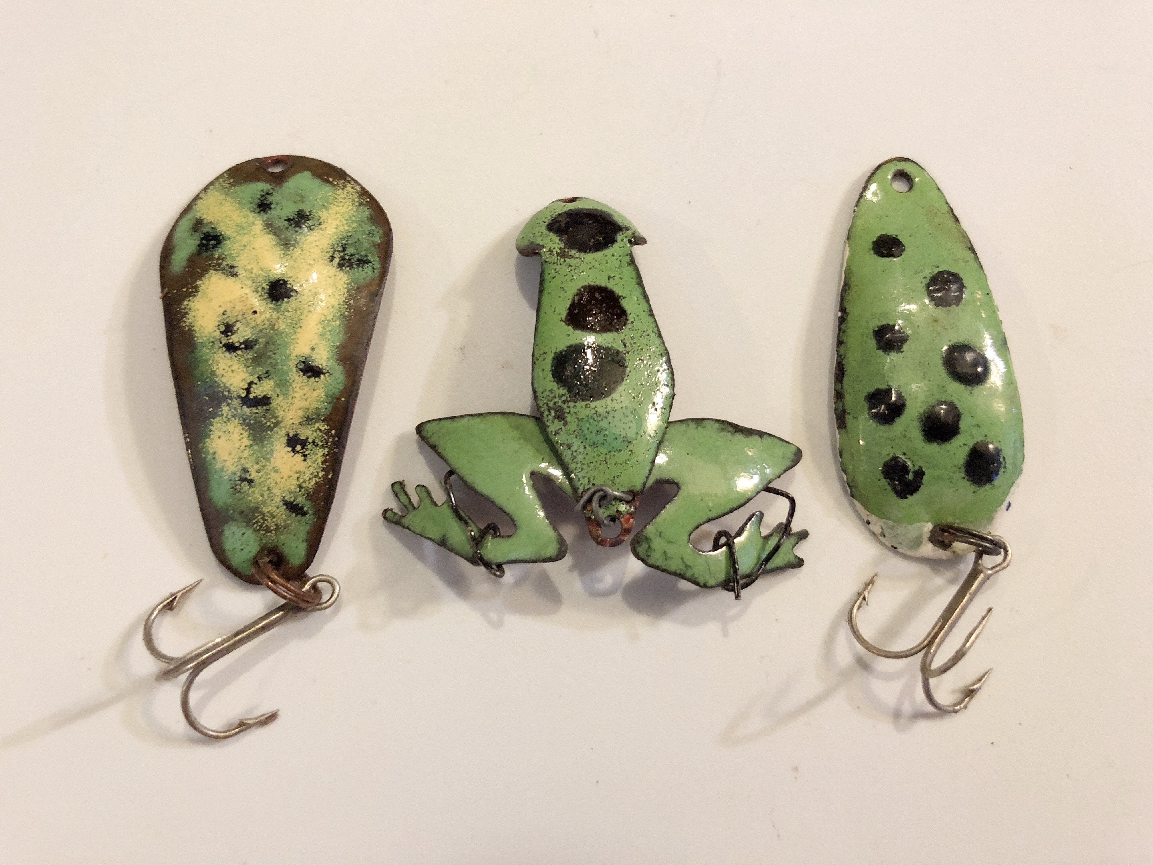 Folkart Frog Fishing Spoon Set – My Bait Shop, LLC