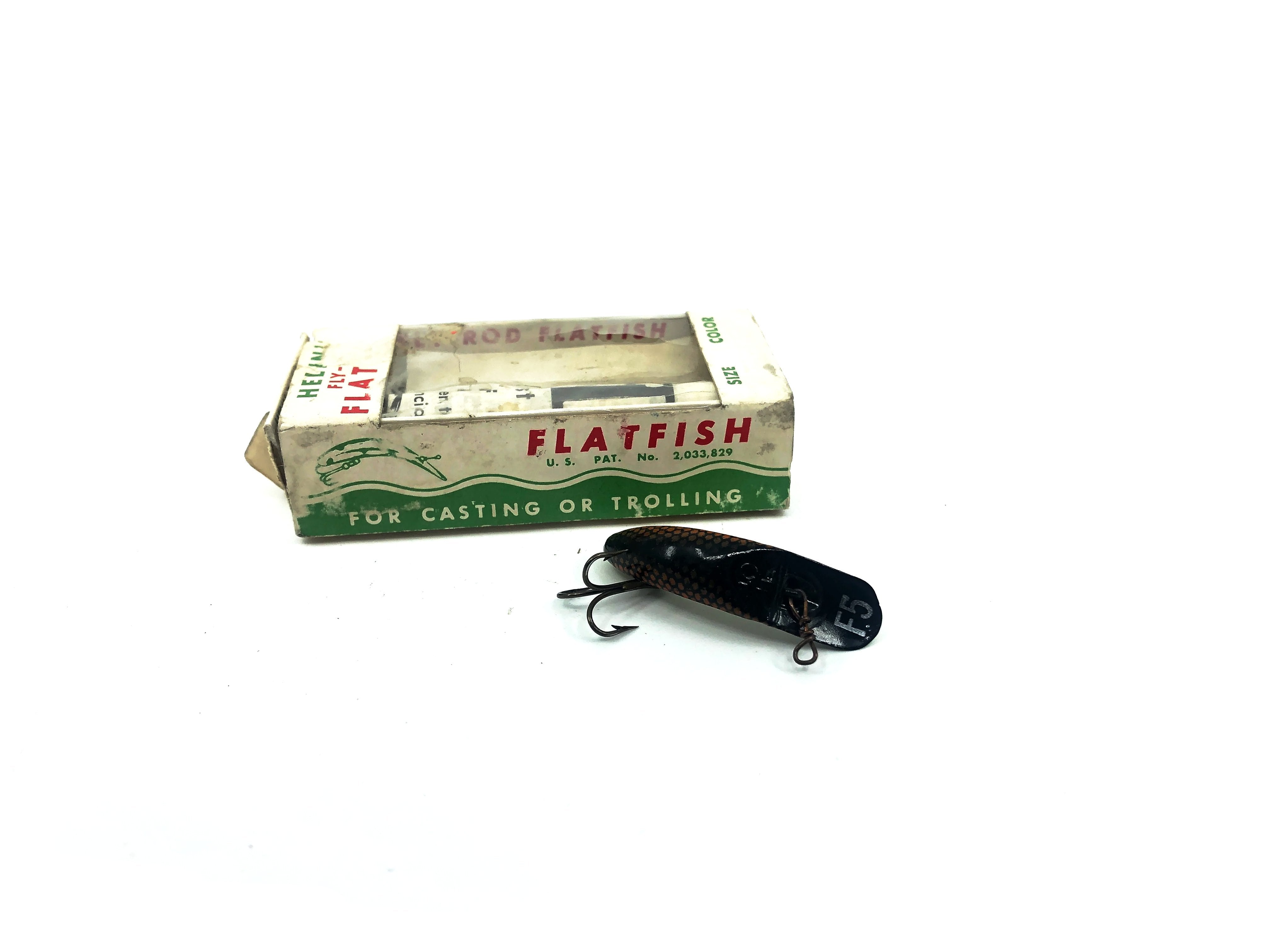 Helin Fly-Rod Flatfish F5 PS Perch Scale Color New in Box – My Bait ...