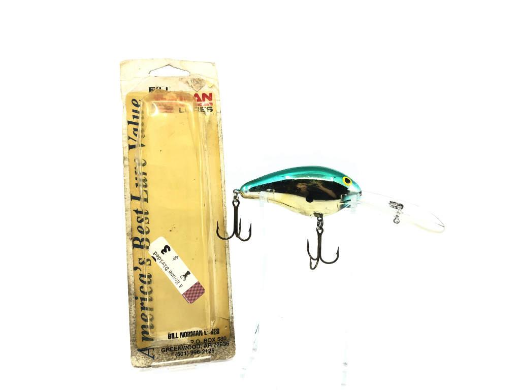 Bill Norman DD22 Color #103 Chrome Blue/Silver with Card – My Bait Shop ...