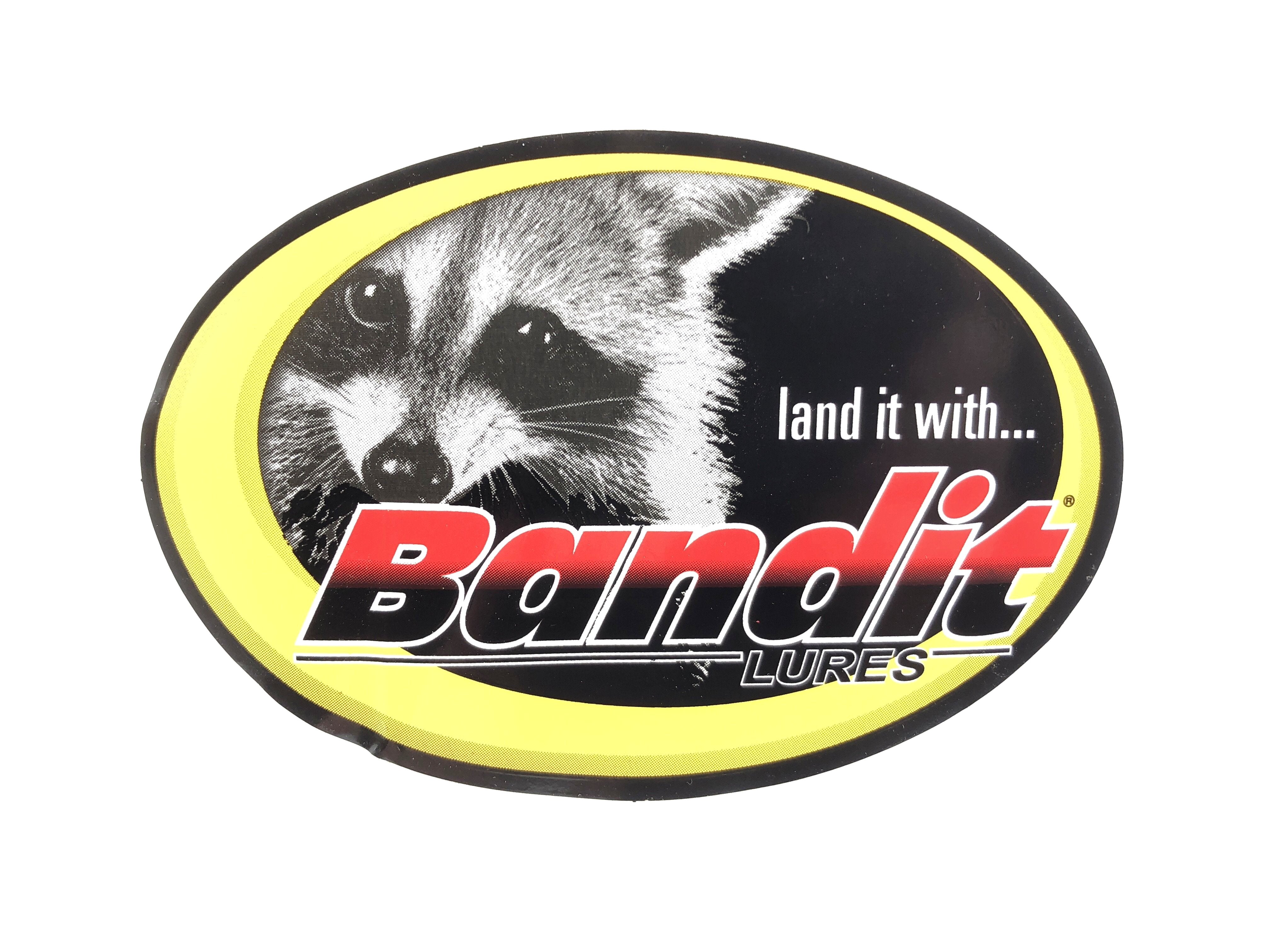 Bandit Lures Land it with Bandit Oval Sticker – My Bait Shop, LLC