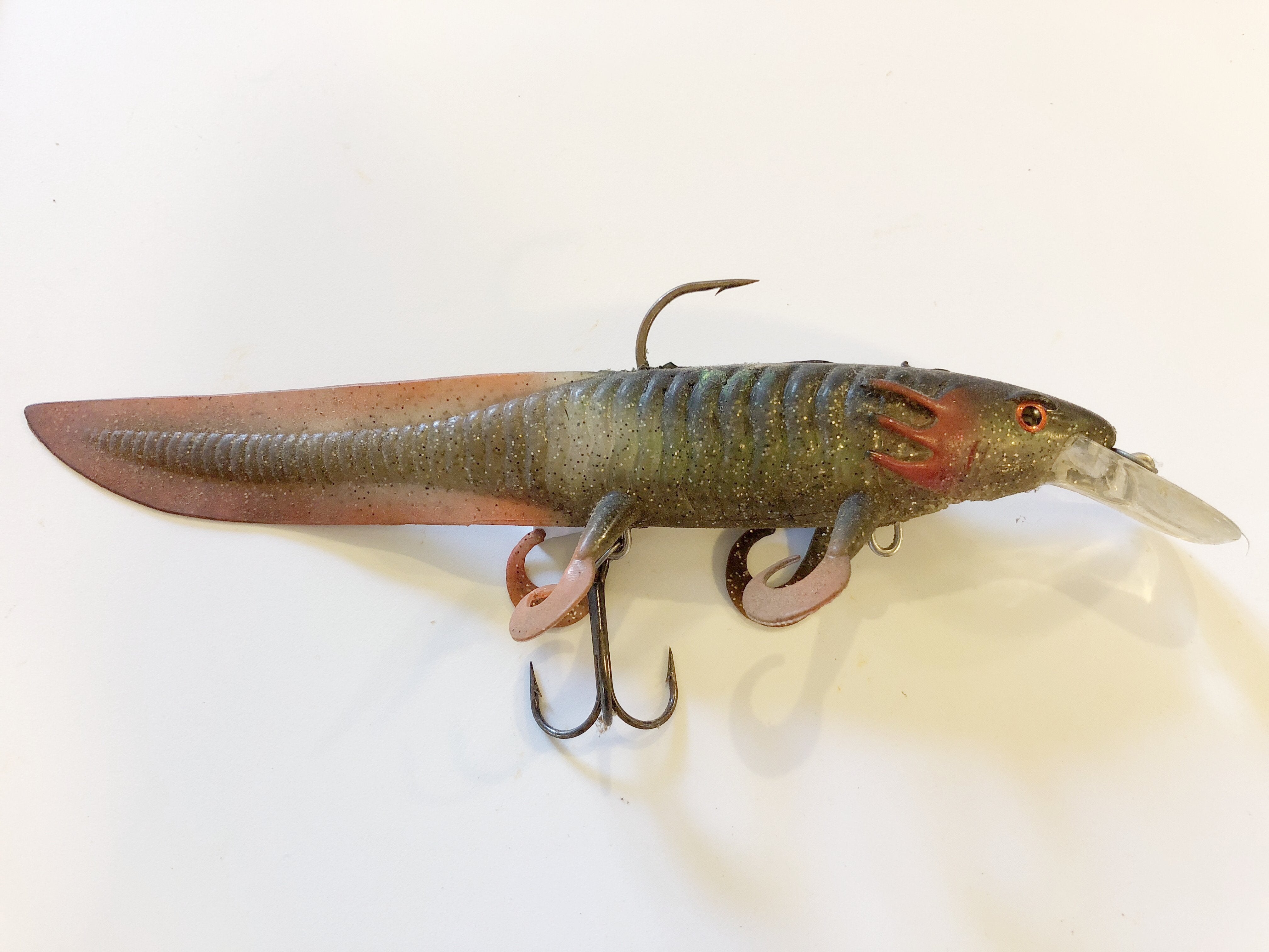 Storm Thundercore Dawg Musky Lure 9" Orange and Gray Color – My Bait ...