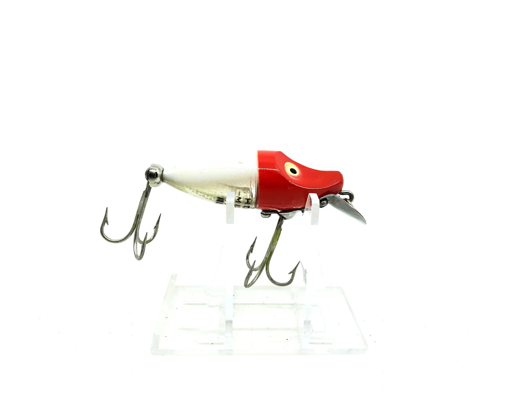 Heddon Midget River Runt Spook 9010 RH Red Head White Body – My Bait ...