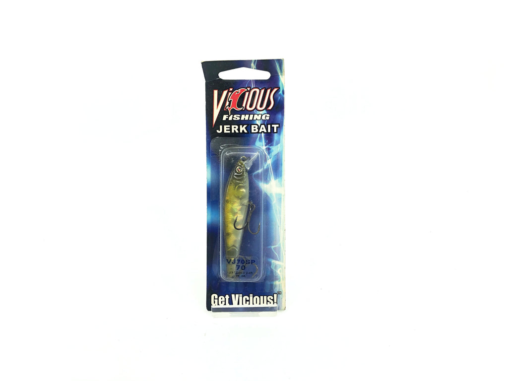 Vicious Fishing Jerk Bait VJ70SP-70 Ghost Pearl Ayu Flash Color – My ...