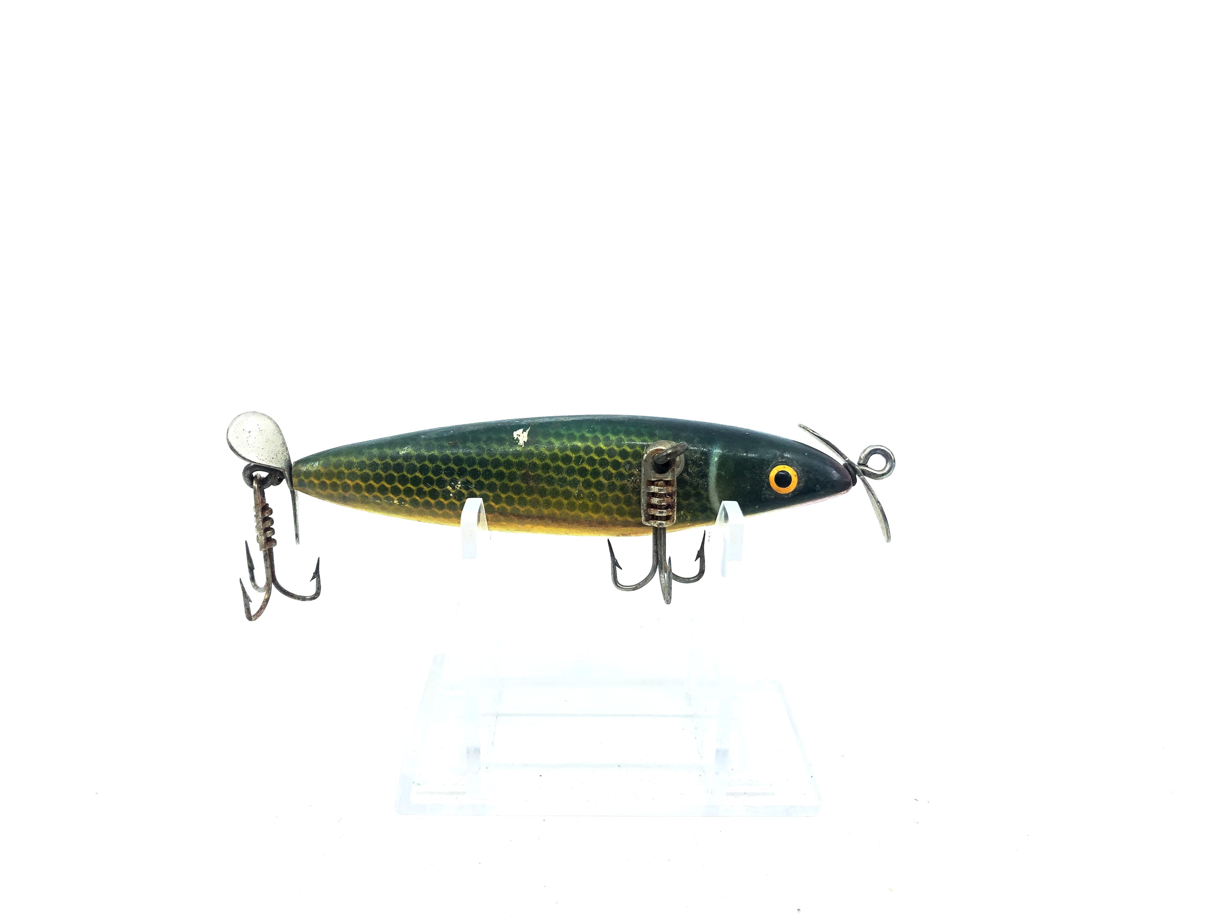 Cisco Kid Vintage Lure Injured Cisco Green Scale Color – My Bait Shop, LLC