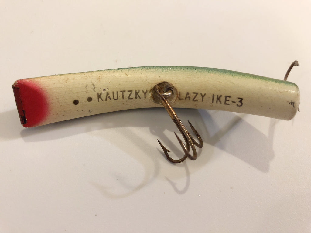 Kautzky Lazy Ike - 3 Frog Pattern Wooden – My Bait Shop, LLC