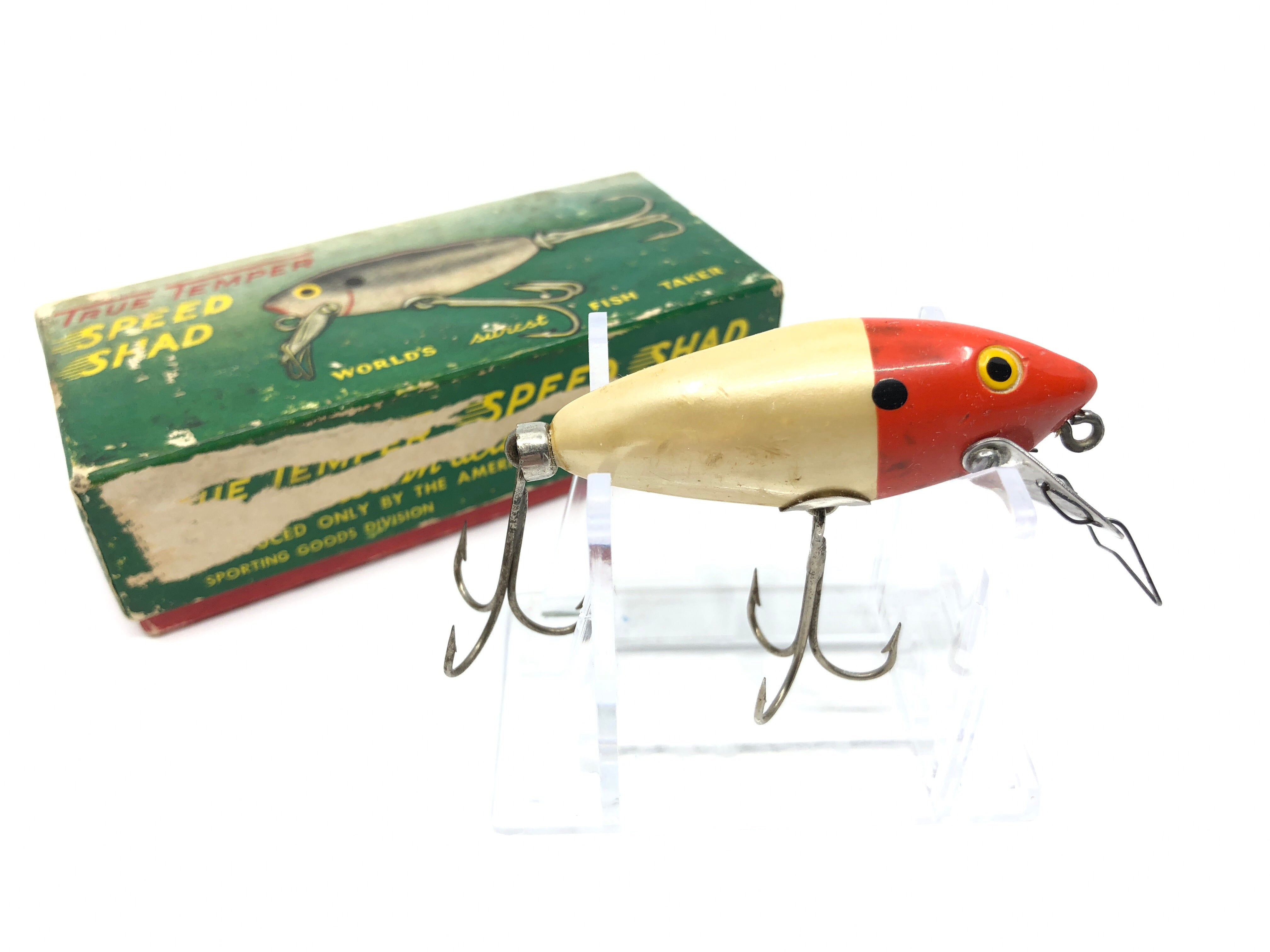 True Temper Speed Shad #104 R & W Red and White with Box Vintage – My ...
