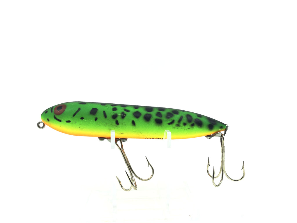 Heddon Original Zara Spook GRA Fluorescent Green Crawdad Color – My ...