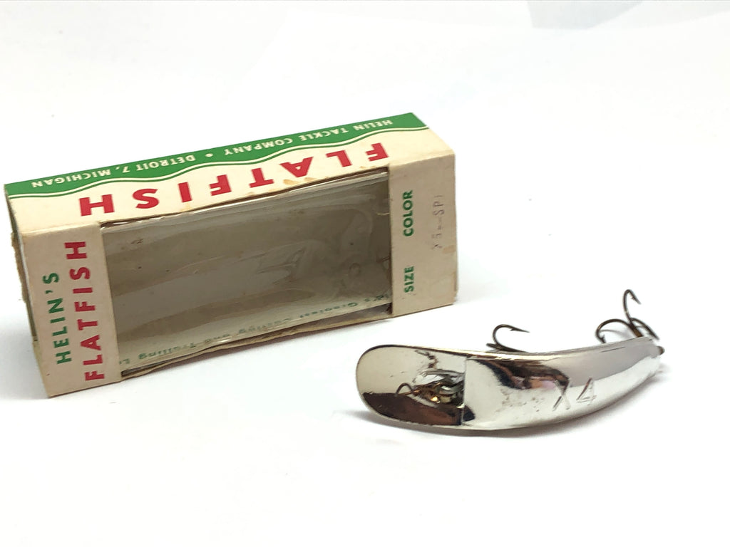Helin Flatfish X4 SPL (Silver Plated Color) with Box – My Bait Shop, LLC