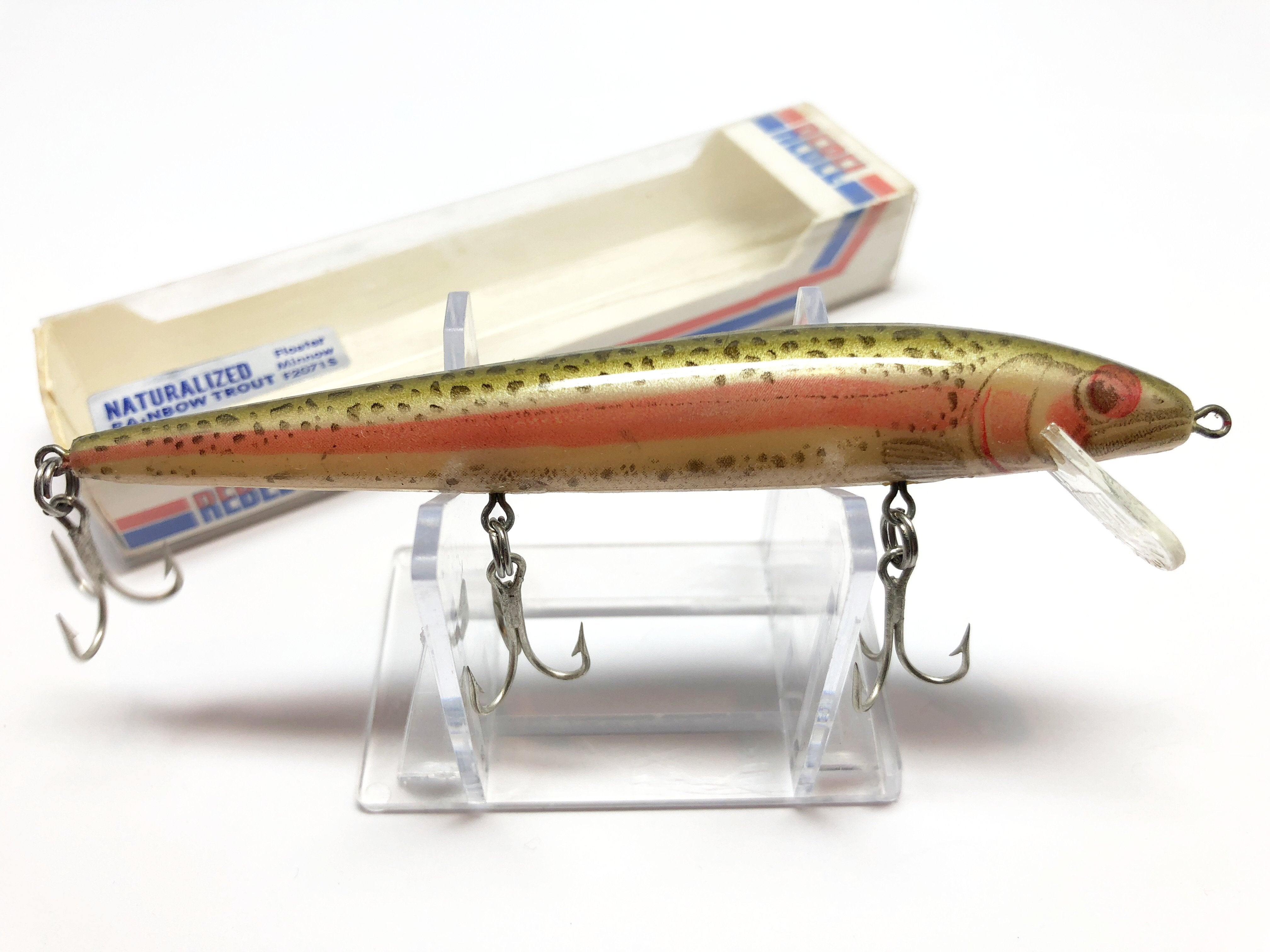 Rebel Floater Minnow F2071S Naturalized Rainbow Trout Color New in Box ...