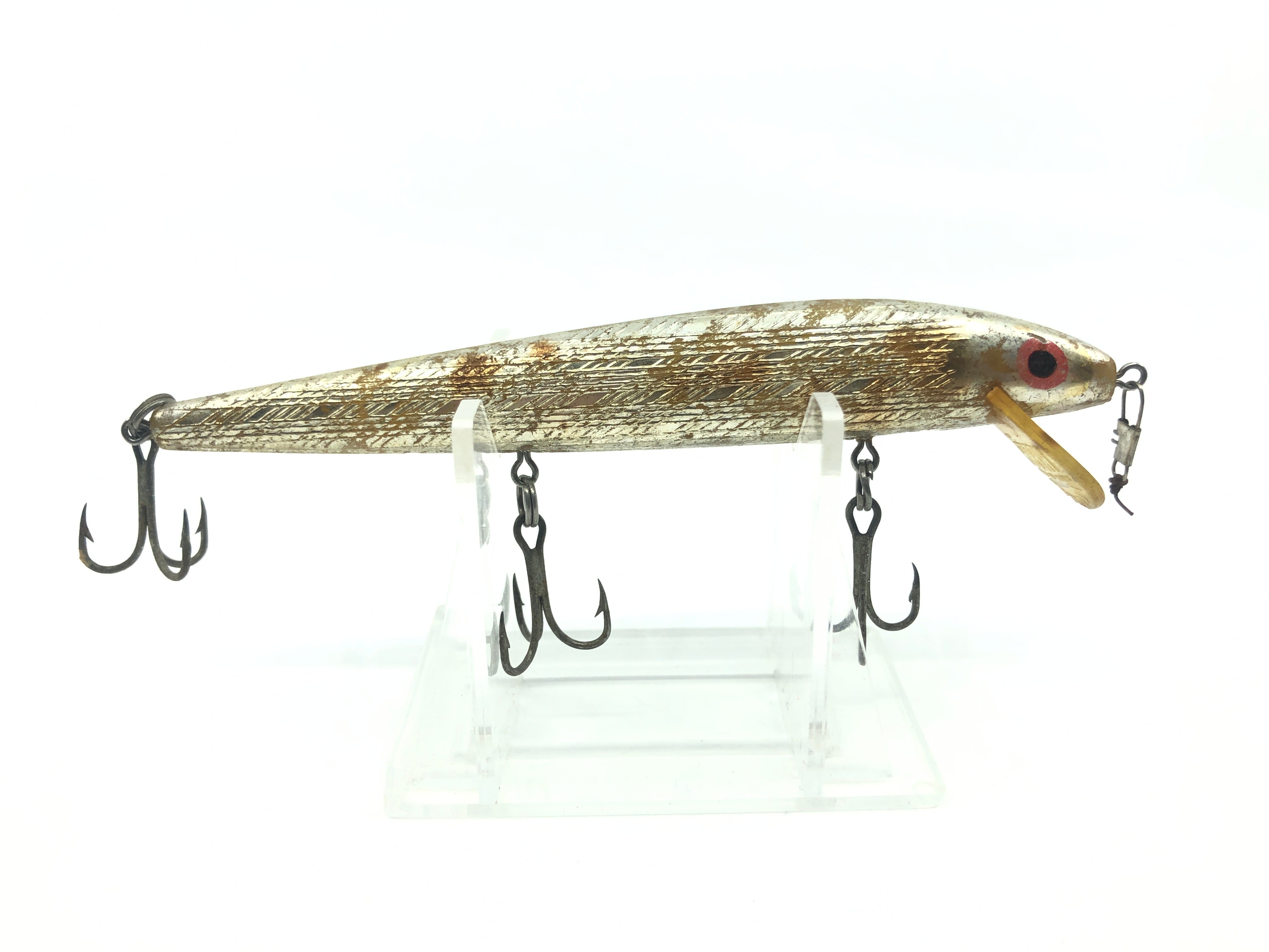 Rebel Floater Minnow Silver with Orange Eyes – My Bait Shop, LLC