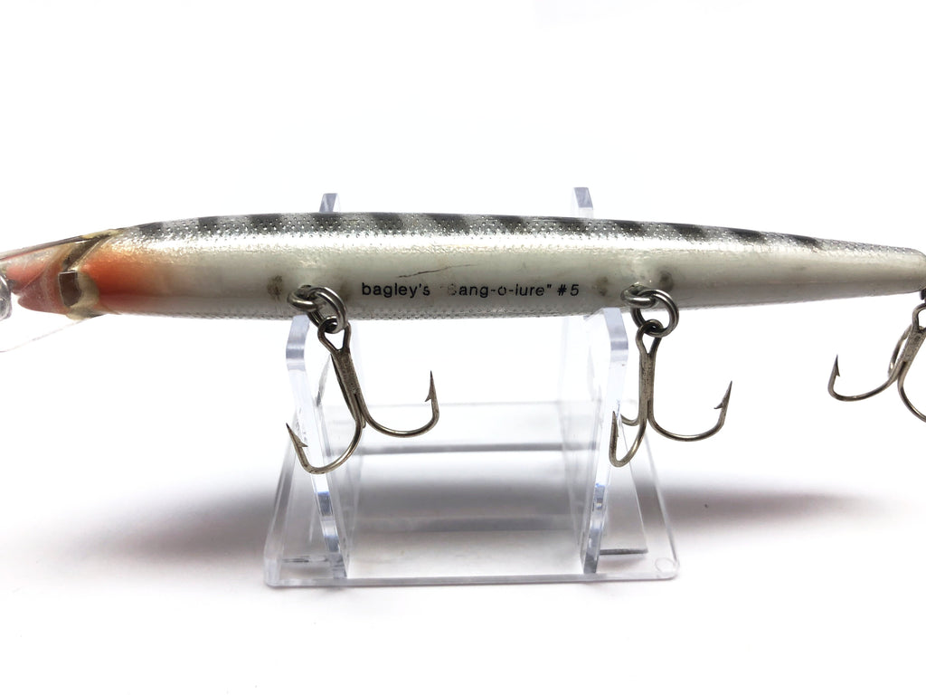 Bagley Bang-O-Lure #5 Silver with Black Stripes – My Bait Shop, LLC