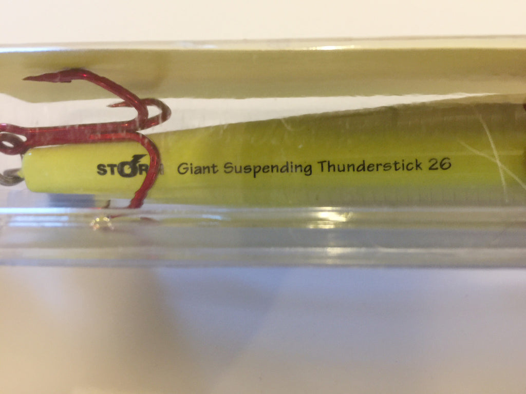 Storm Giant Suspending Thunderstick 26 10 1/4" long NIB! – My Bait Shop ...