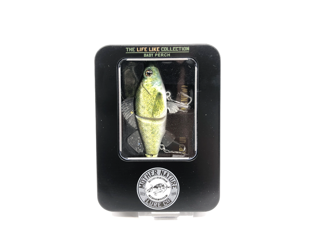 Mother Nature Lure Swimbait Baby Perch Series Walleye Male Color – My ...