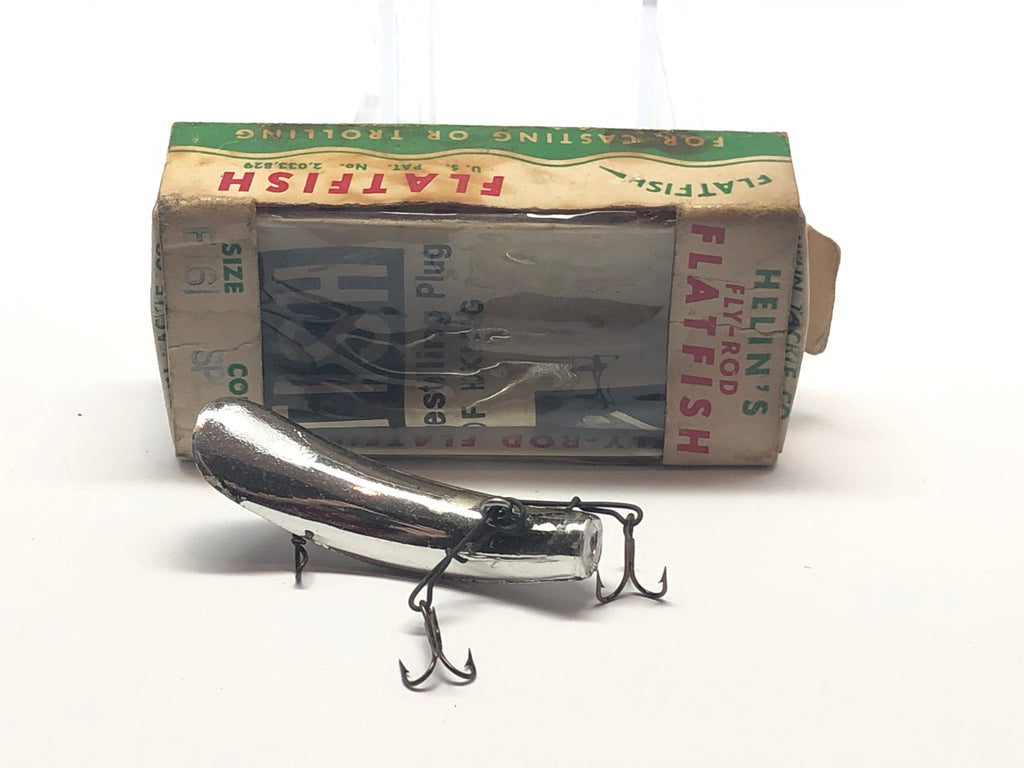 Helin Flatfish F6 Silver with Box – My Bait Shop, LLC