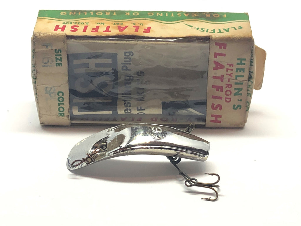 Helin Flatfish F6 Silver with Box – My Bait Shop, LLC