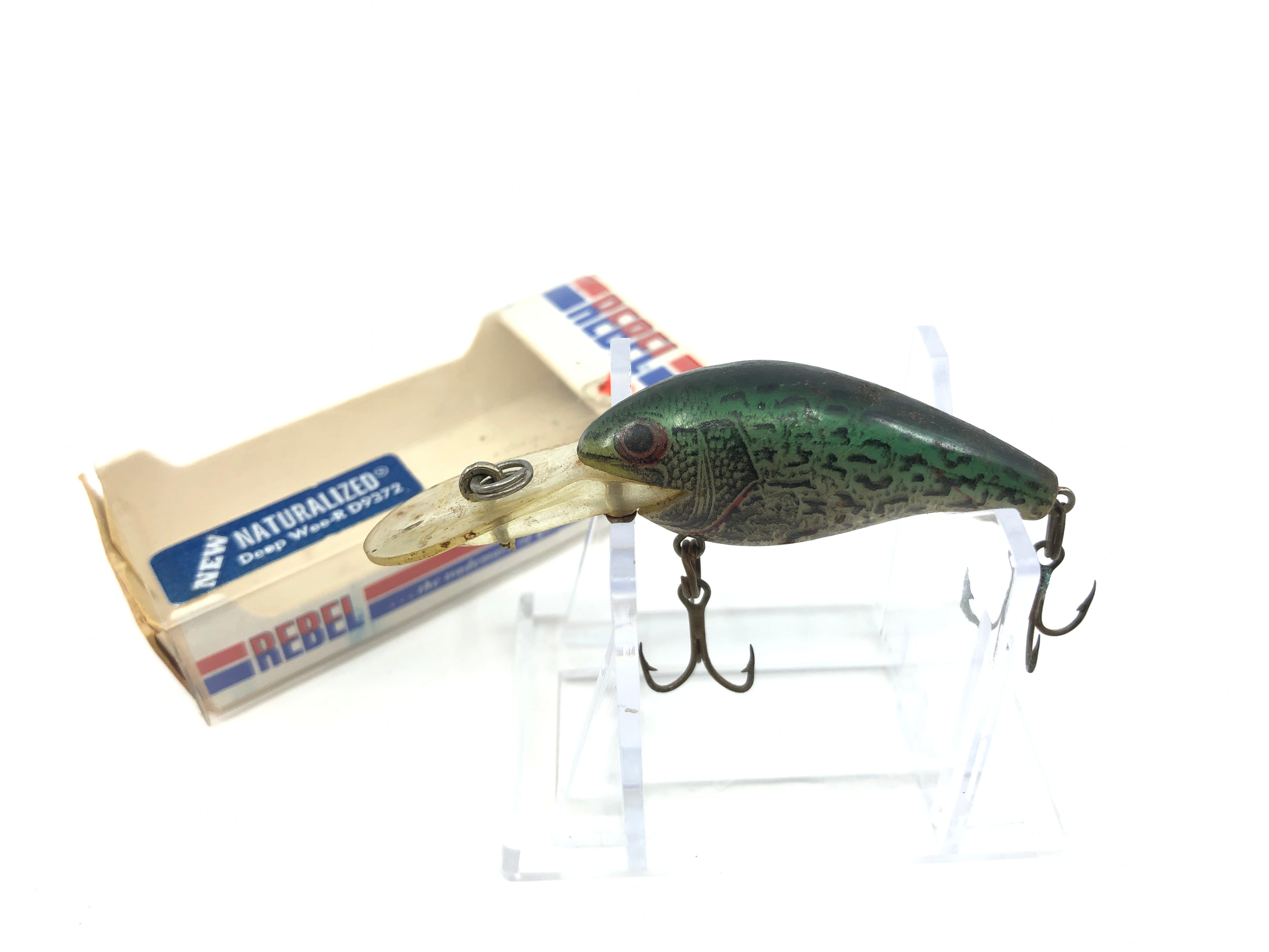 Rebel Naturalized Deep Wee R D9372 Crappie Color with Box – My Bait ...