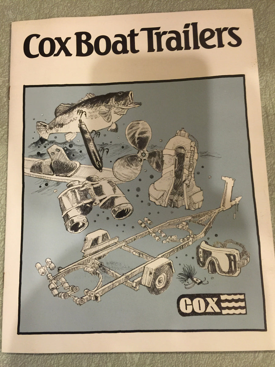Cox Boat Trailers Catalog 1982 – My Bait Shop, LLC