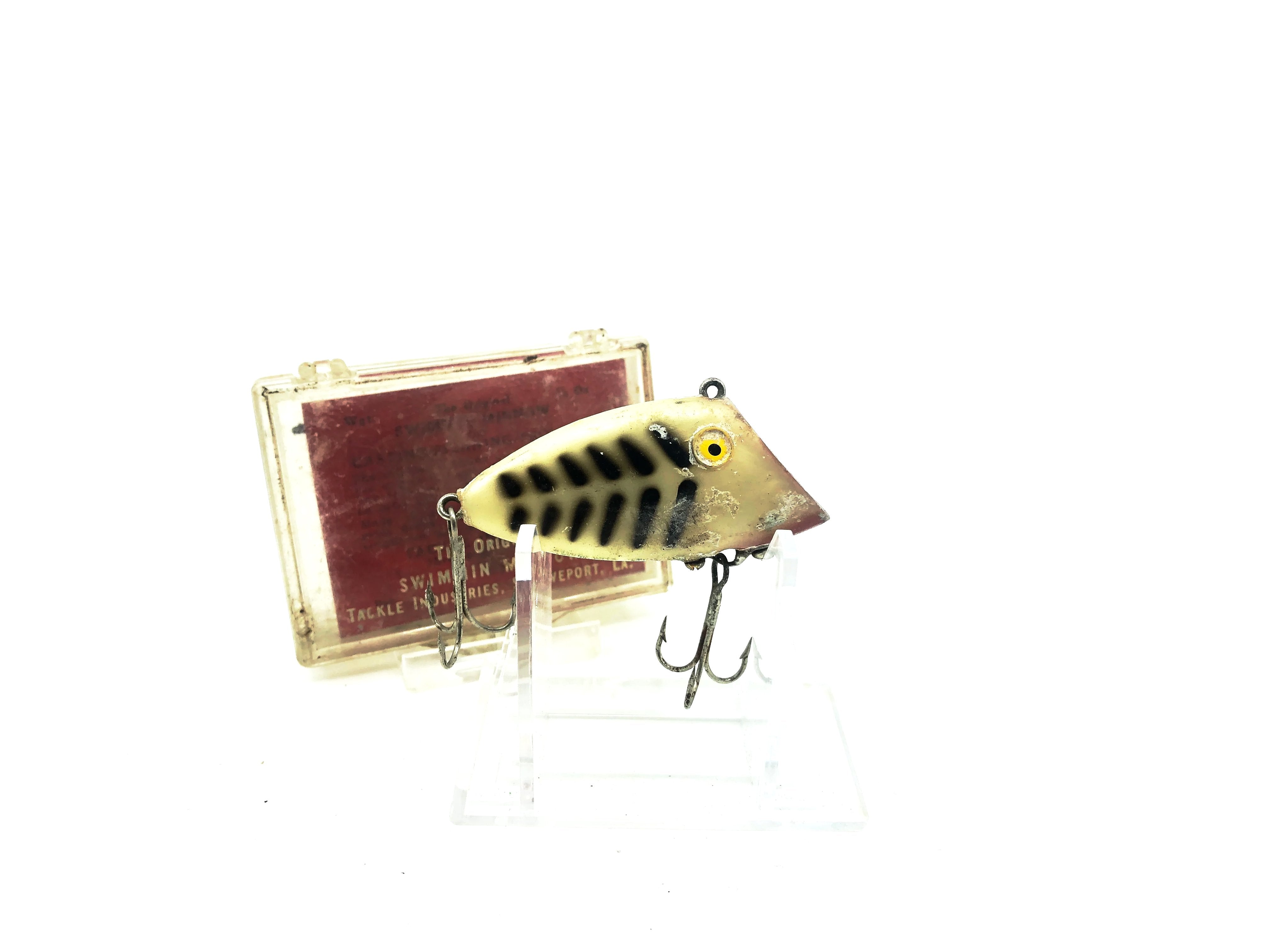 Tackle Industries Swimmin Minnow White Shore Minnow Color with Box – My ...