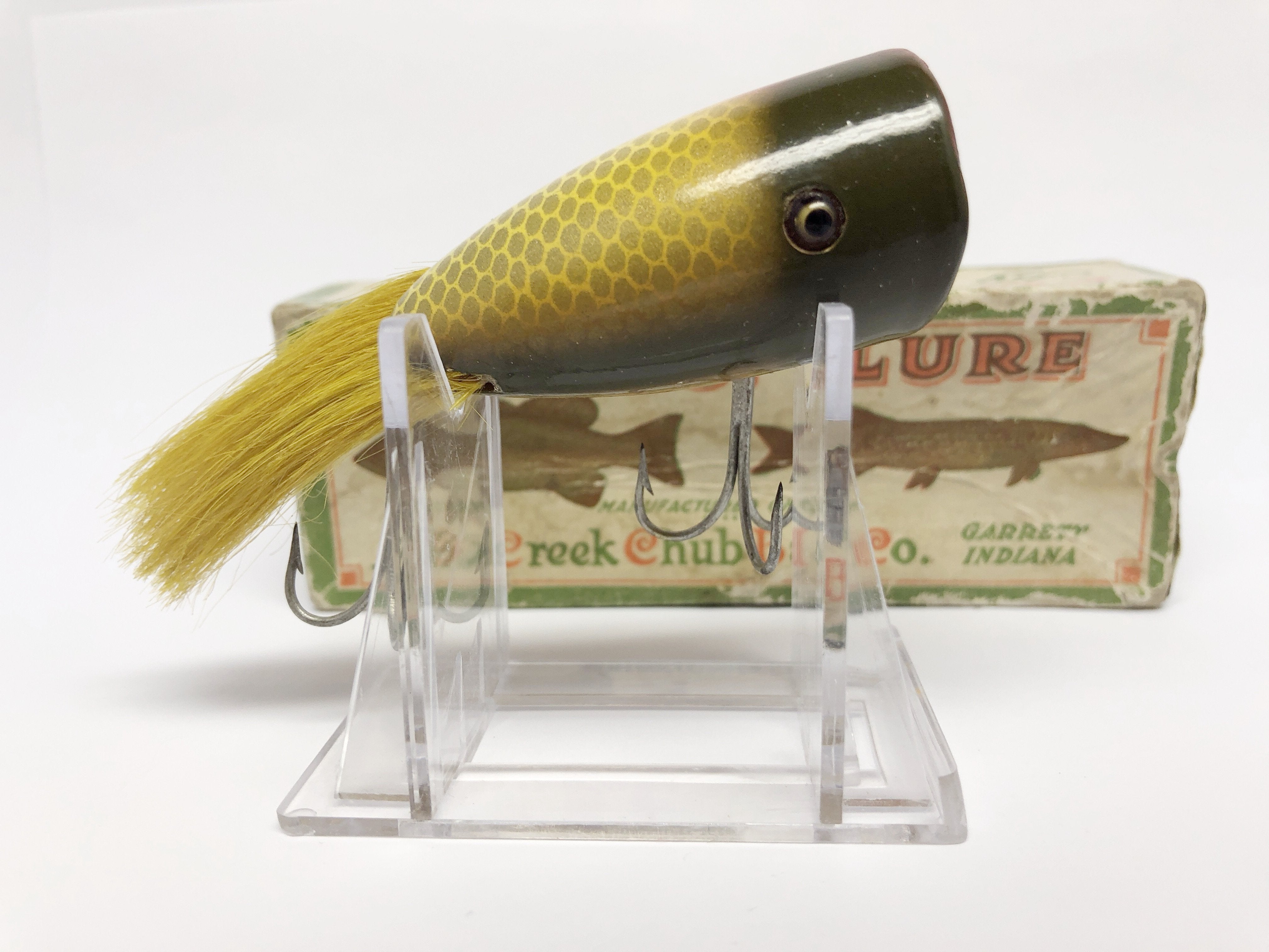 Creek Chub Plunking Dinger 6200 with Box Golden Shiner Color 6204 – My ...