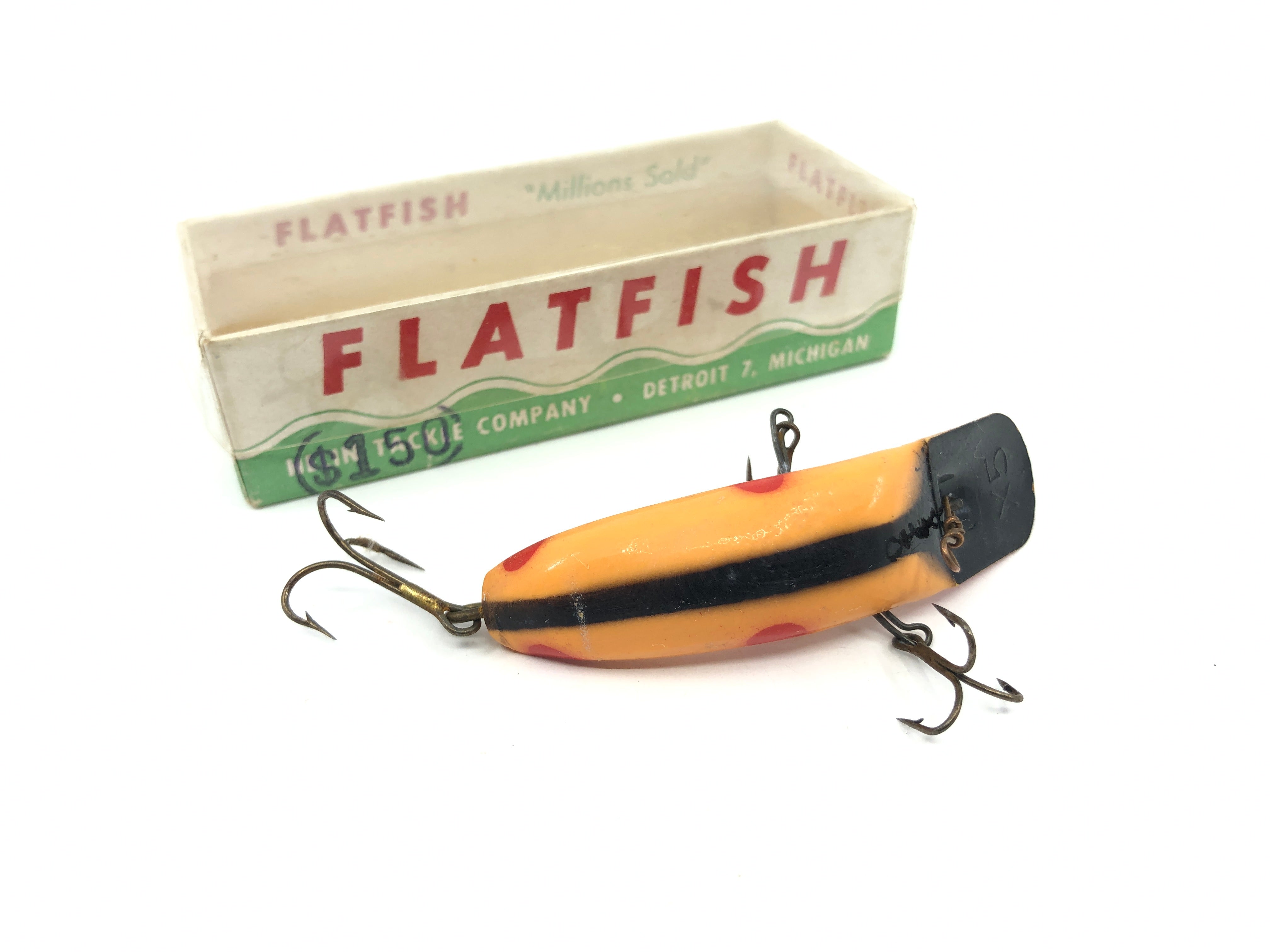 Helin Flatfish X5 Orange with Dots with Box – My Bait Shop, LLC
