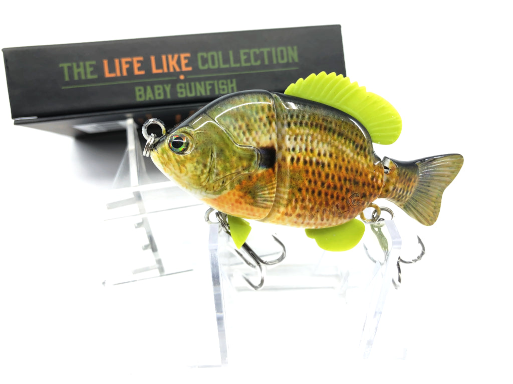 Mother Nature Lure Swimbait Baby Sunfish Series Spotted Sunfish Color ...