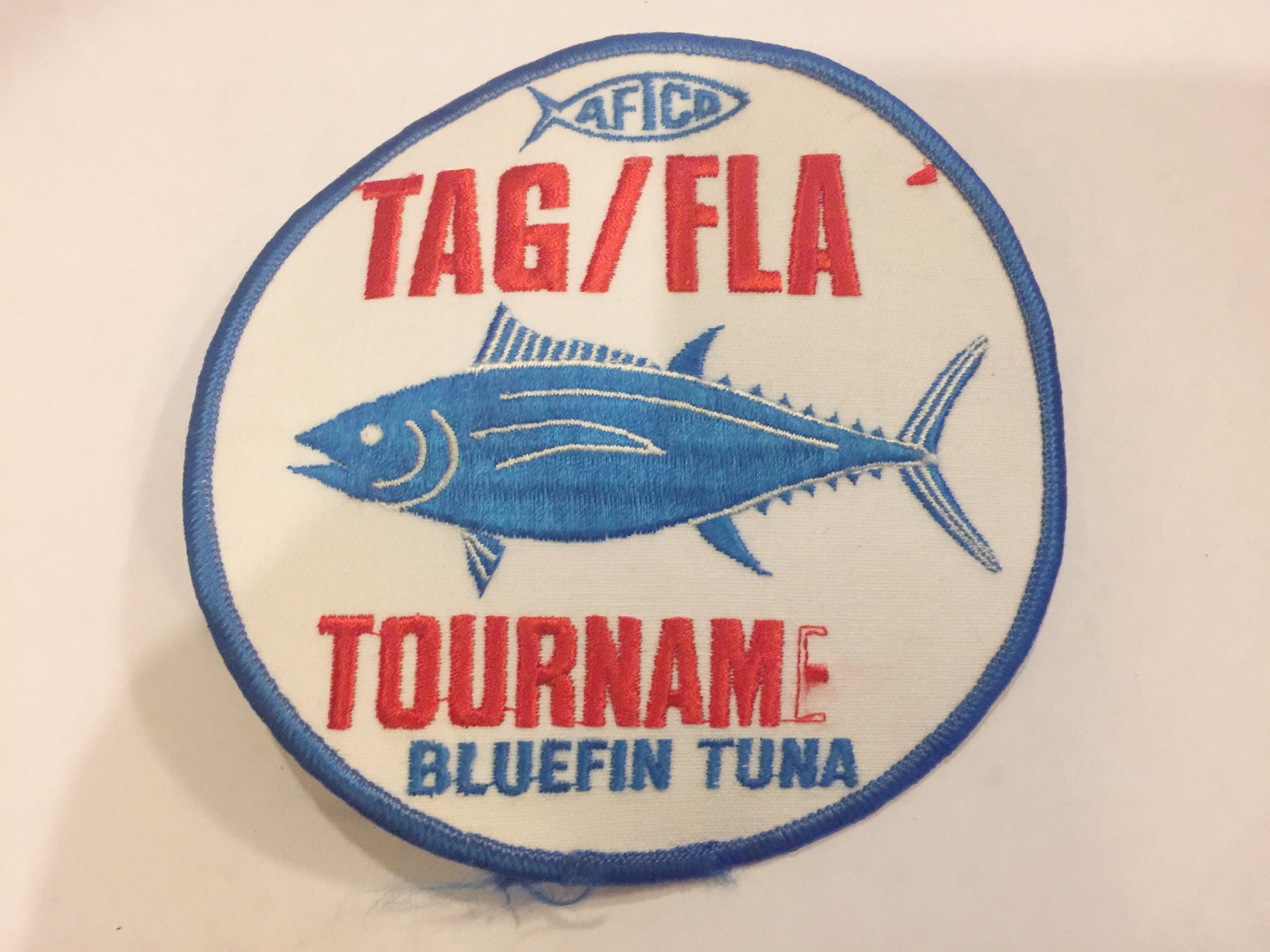 AFICA TAG / FLA Bluefin Tuna Tournament Patch – My Bait Shop, LLC