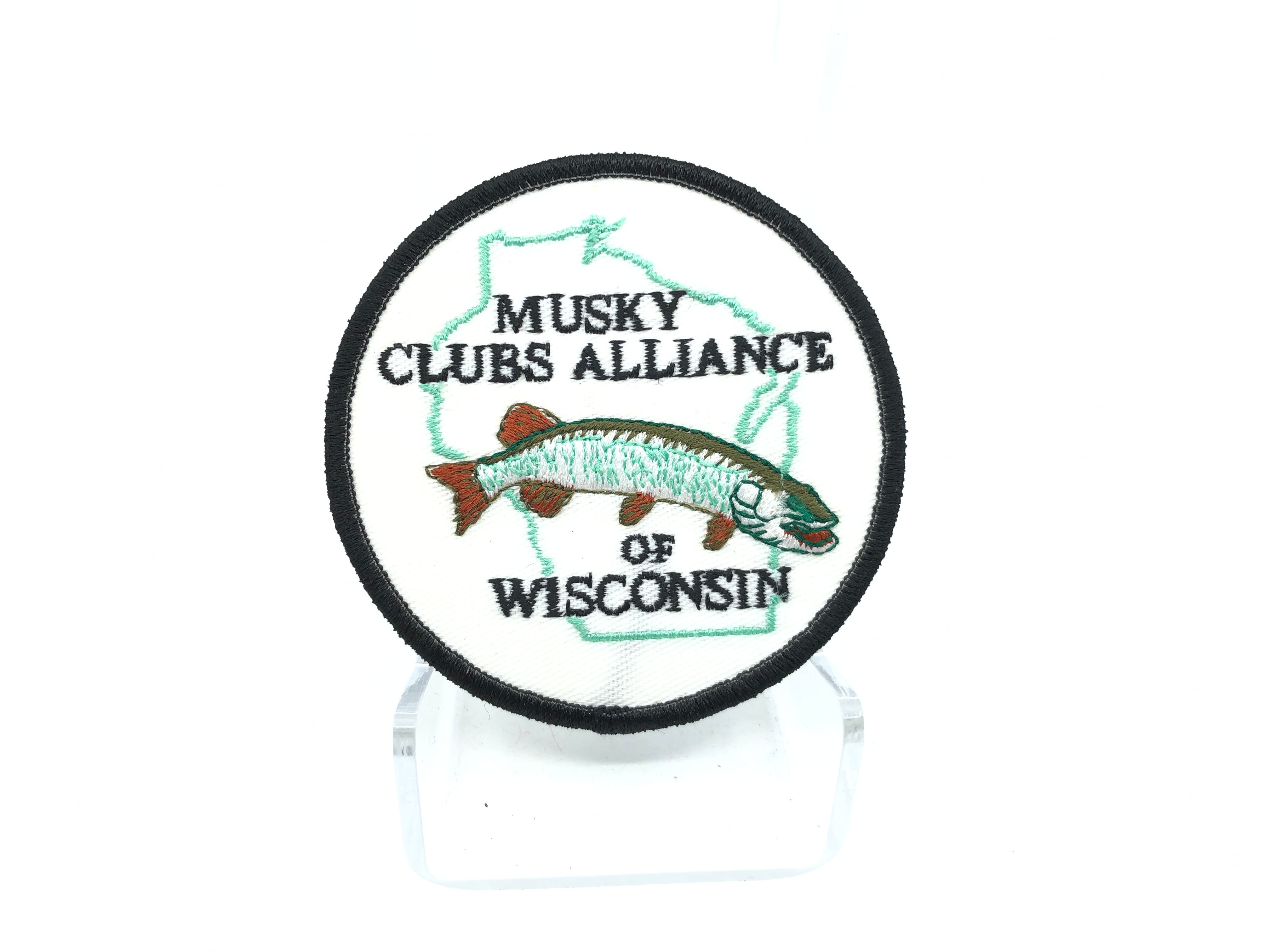 Musky Clubs Alliance of Wisconsin Fishing Patch – My Bait Shop, LLC