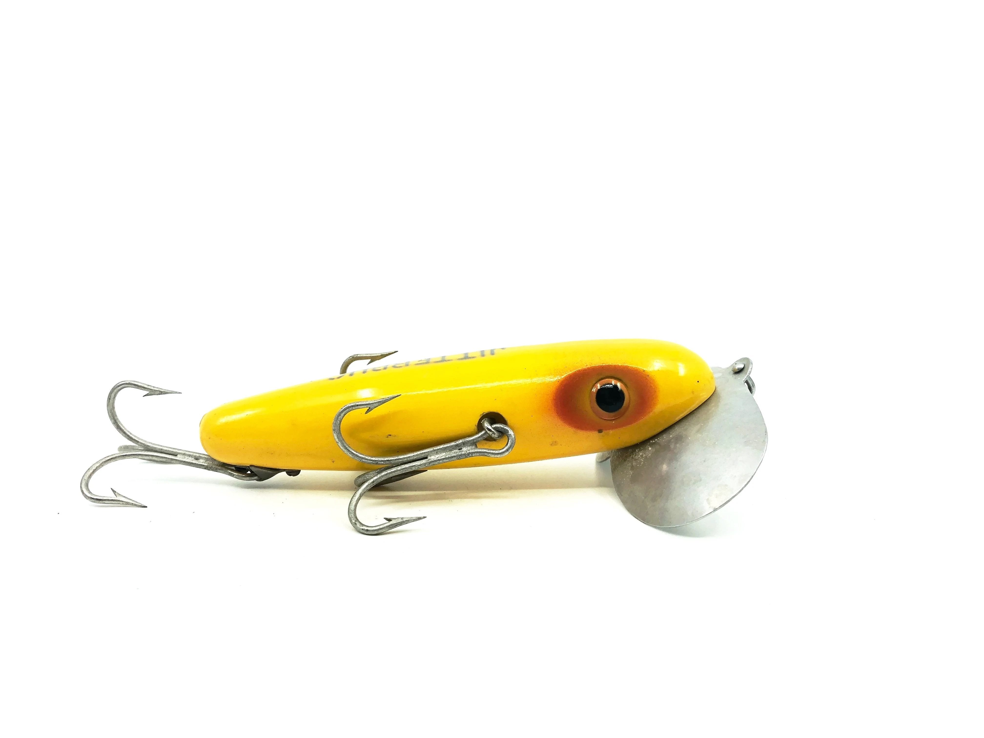 Arbogast 3-Hook Musky Jitterbug, Yellow – My Bait Shop, LLC