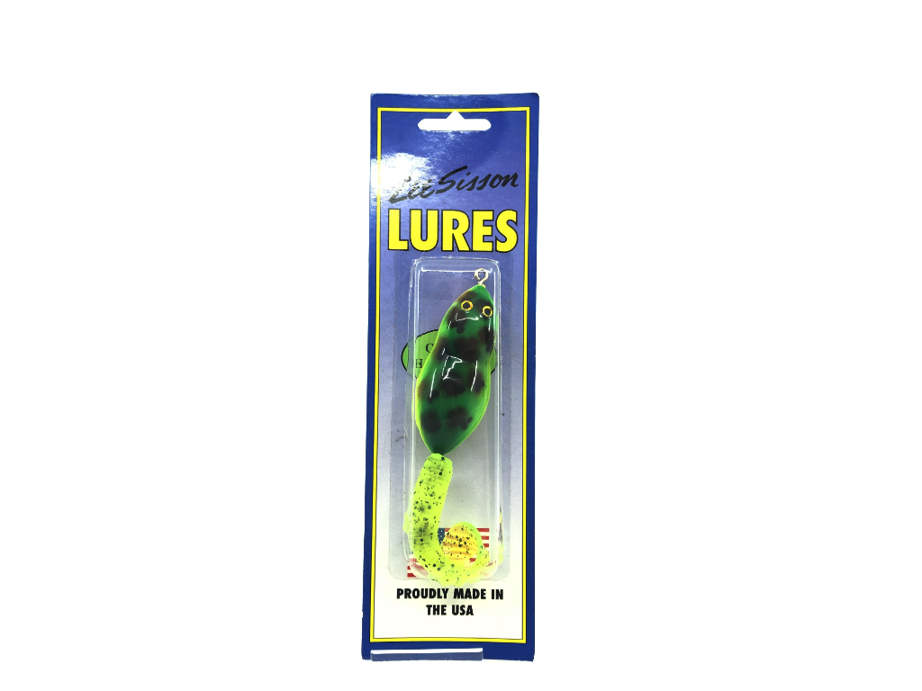 Lee Sisson Lure Tree Frog Color #25 Bullfrog New on Card – My Bait Shop ...