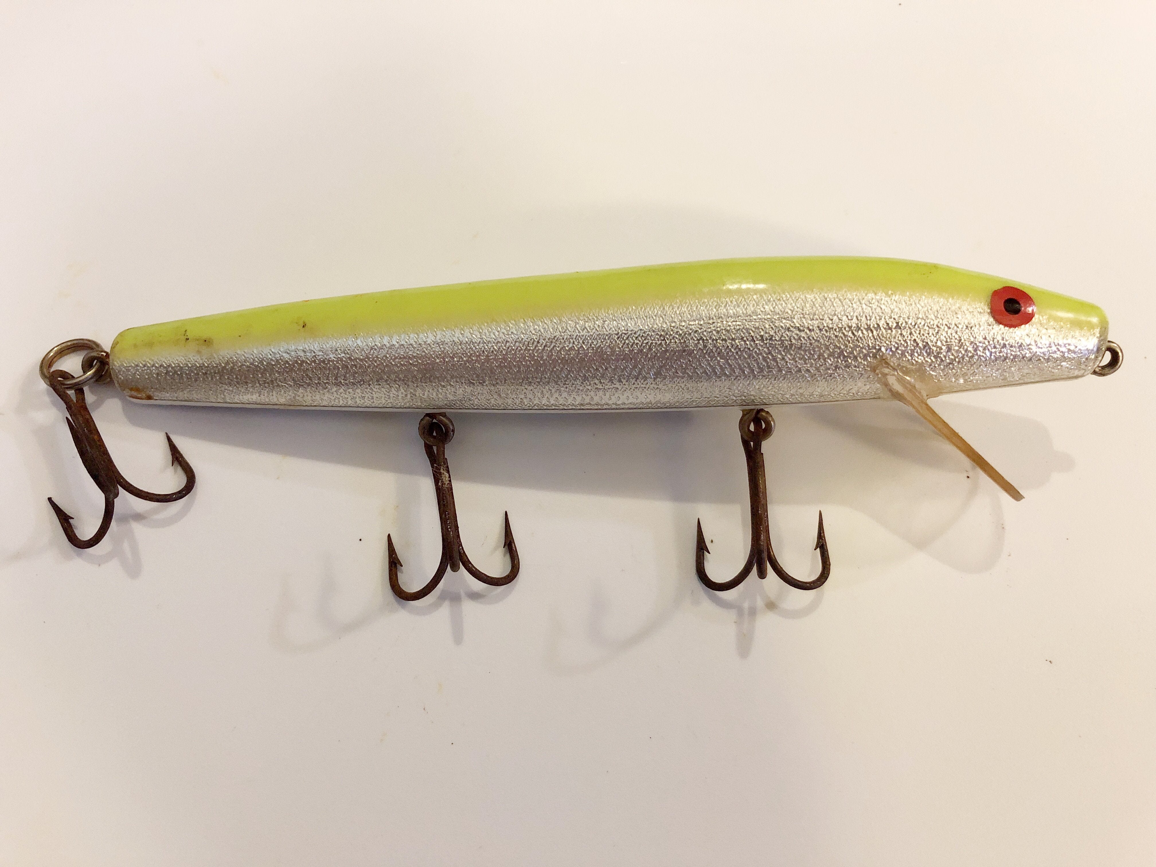 AC Shiner Silver and Yellow 6 1/2" Musky Lure – My Bait Shop, LLC
