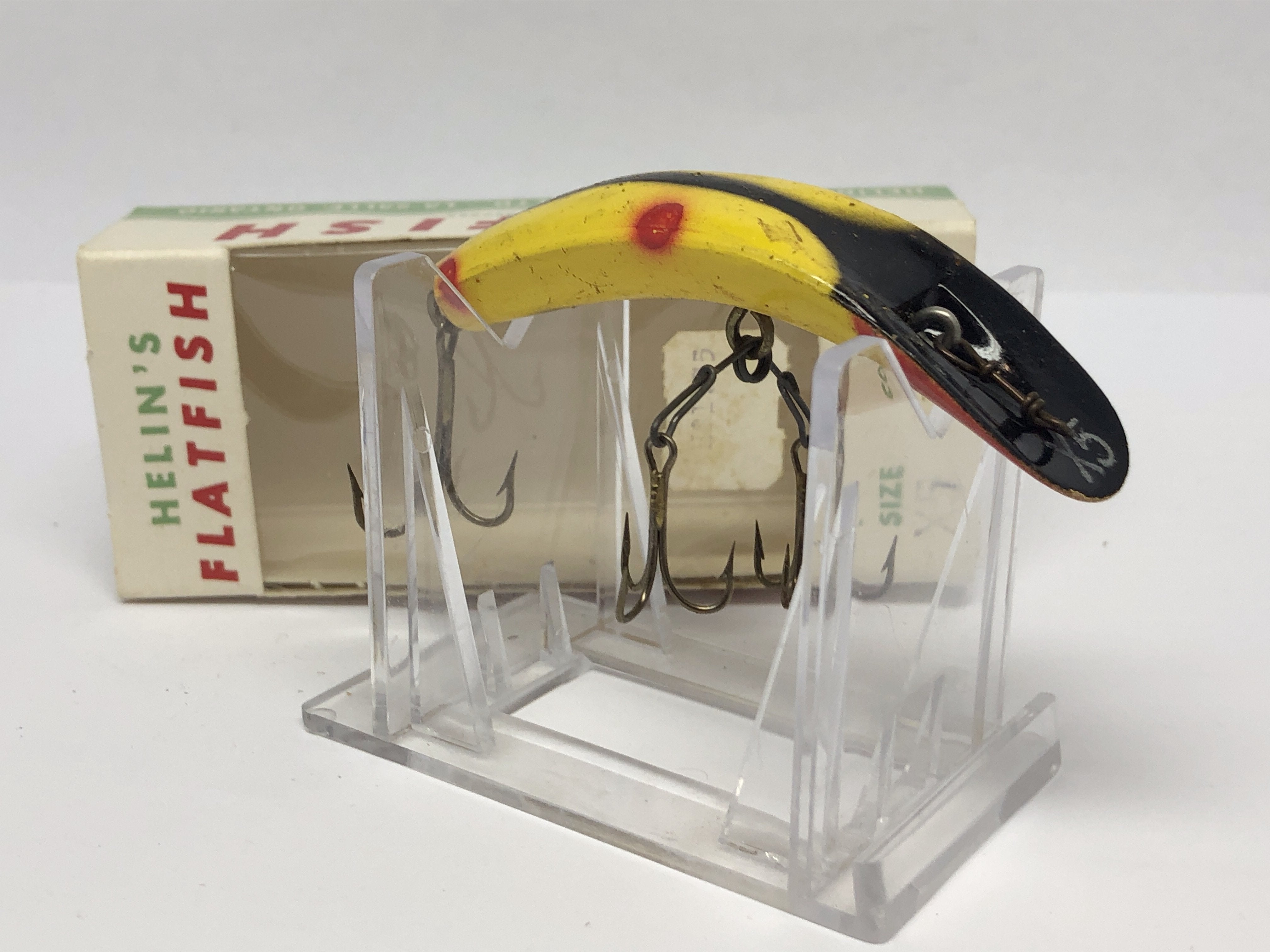 Helin Flatfish X5 with Box YB Yellow Black Back – My Bait Shop, LLC