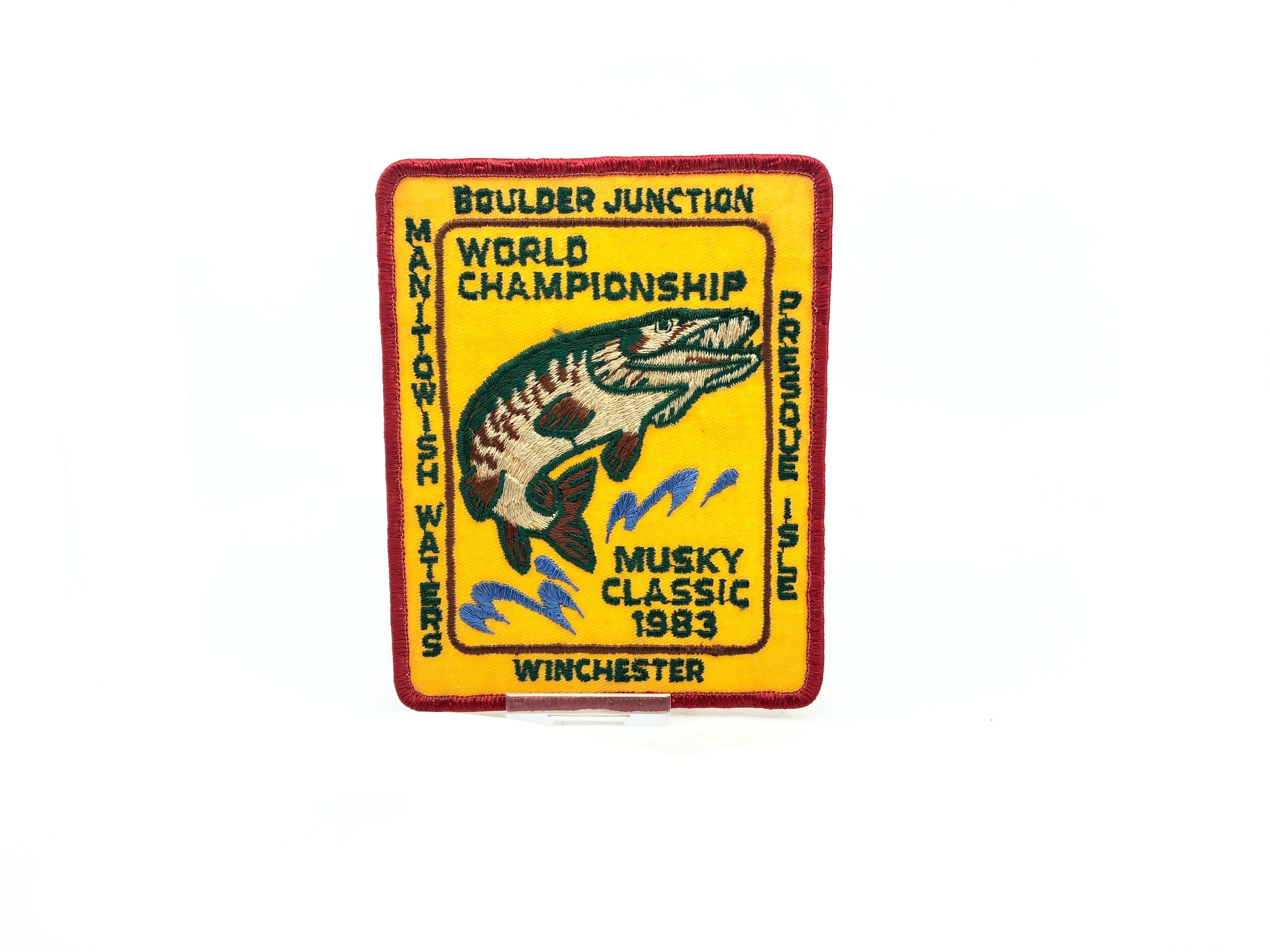 1983 - World Championship Musky Classic Patch – My Bait Shop, LLC