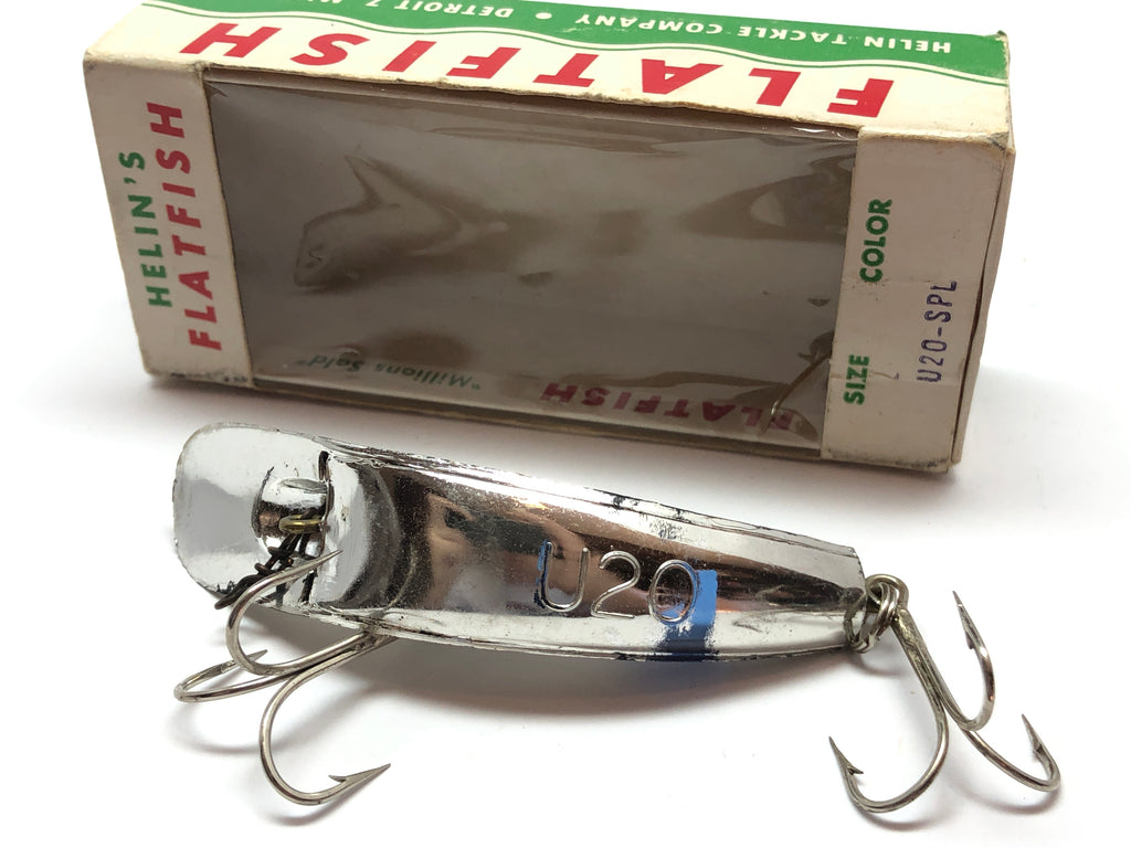 Helin Flatfish U20 SPL (Silver Plated) with Box – My Bait Shop, LLC