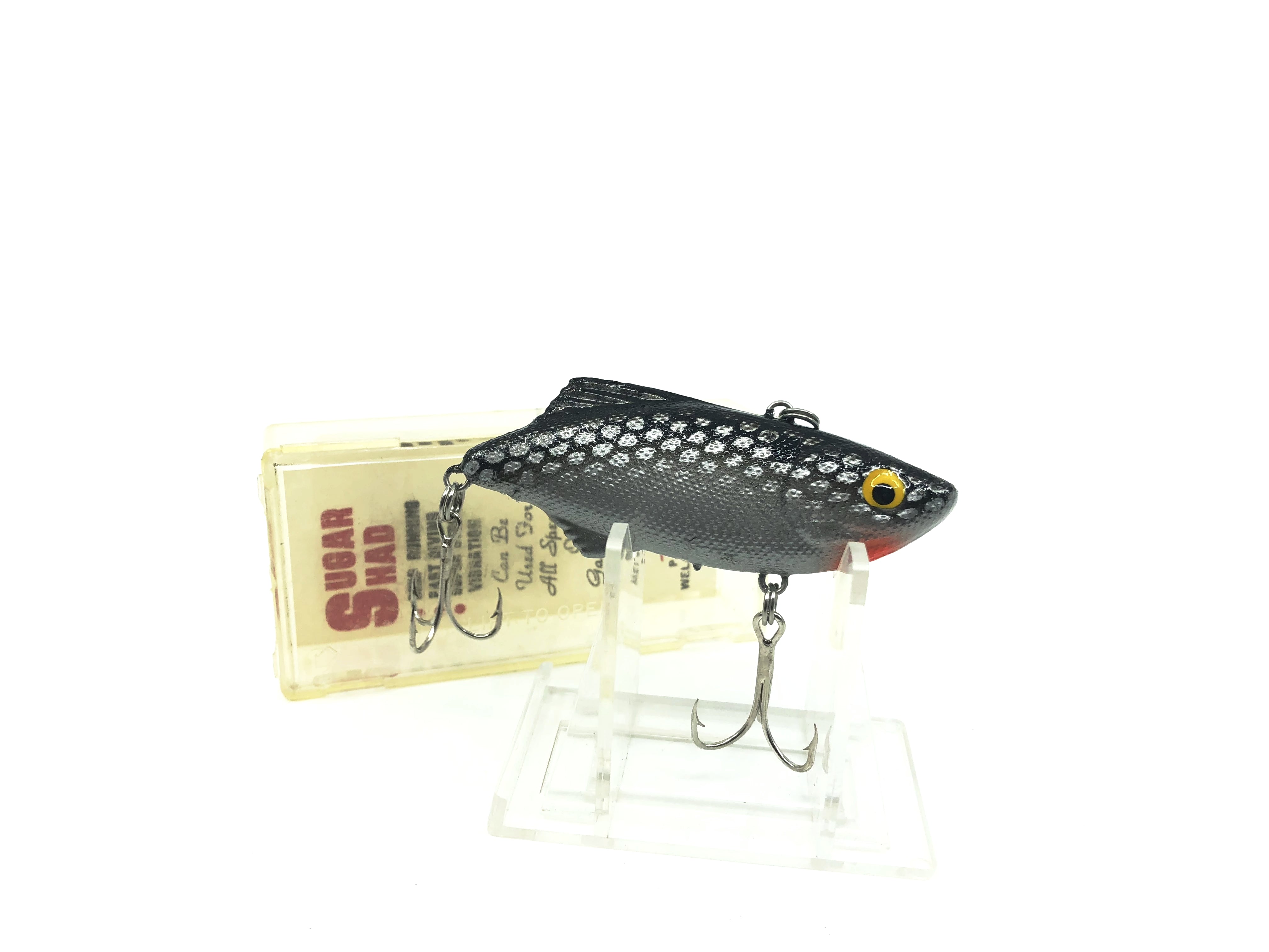 Ed Moore Sugar Shad Black/Silver Color New in Box – My Bait Shop, LLC