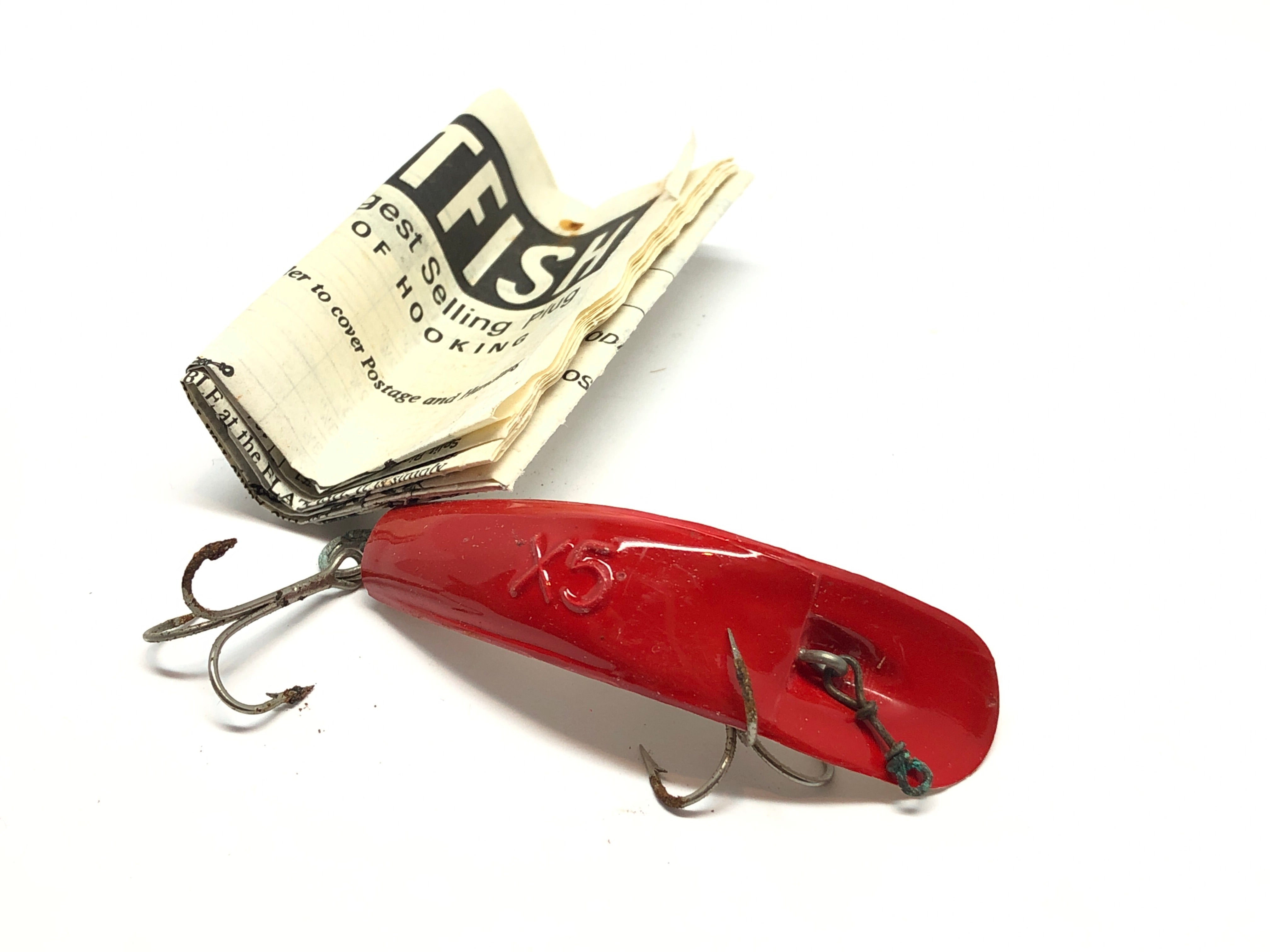 Helin Flatfish X5 WR (White Red) with Paperwork – My Bait Shop, LLC