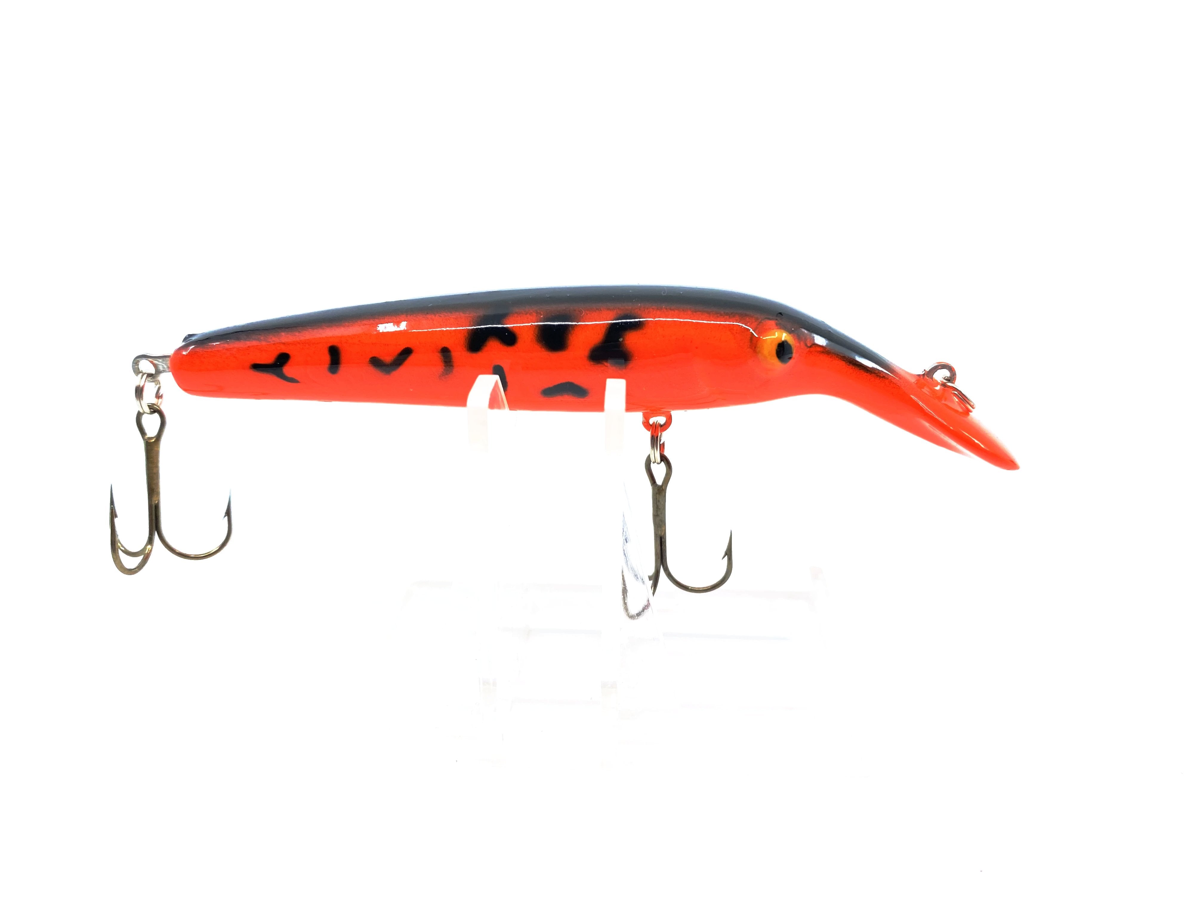 Lindy Shadling Baitfish Florescent Red Black Back Color – My Bait Shop, LLC